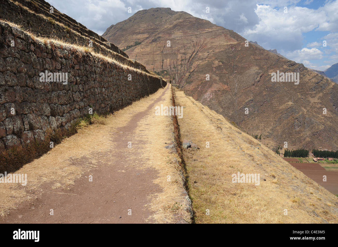 Terraced fields in Peru Stock Photo - Alamy