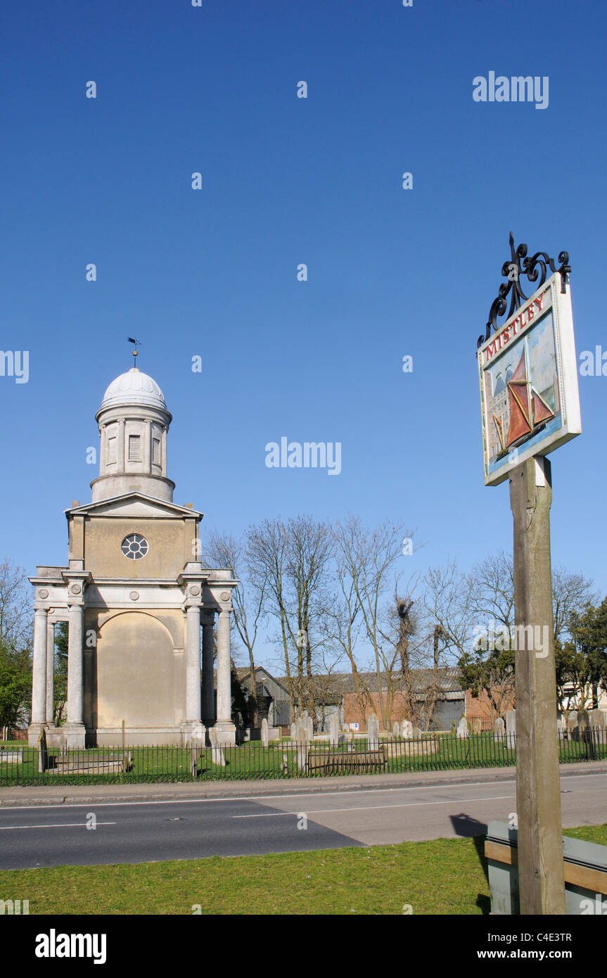 Mistley Towers at Mistley in Essex Stock Photo - Alamy