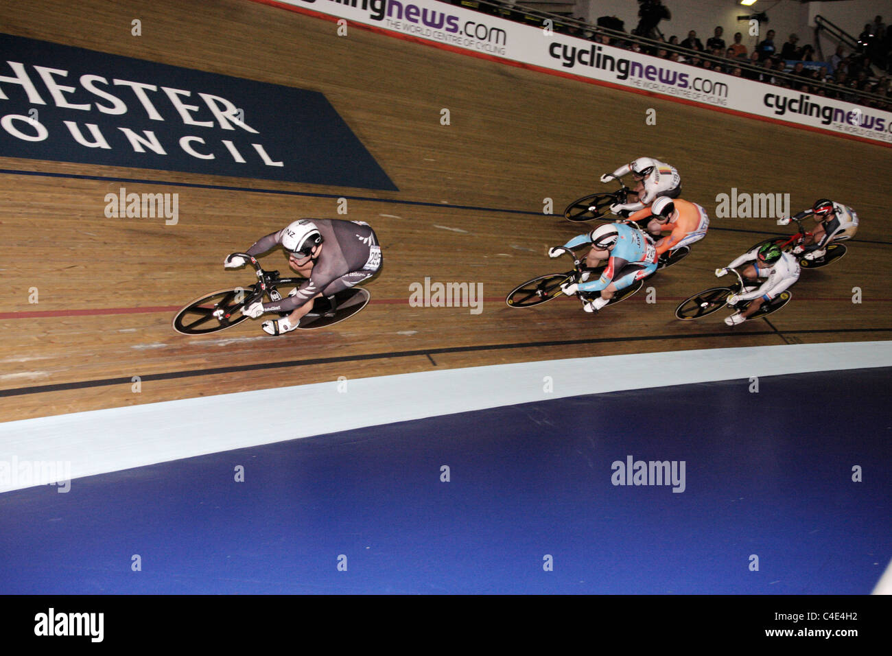 UCI Track Cycling World Cup Competition Manchester Velodrome Feb 2011 ...