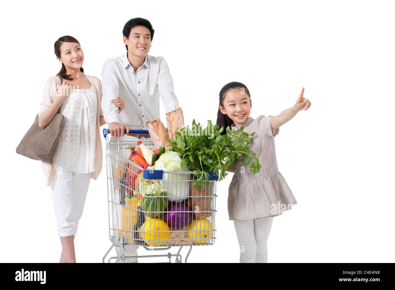 Young Family Grocery Shopping Stock Photo - Alamy Young Family Grocery Shopping Stock Photo - Alamy