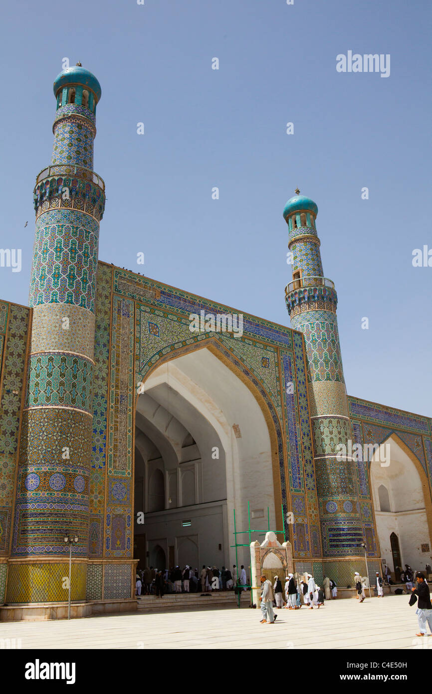 Masjid i Jami mosque in Herat, Afghanistan Stock Photo - Alamy