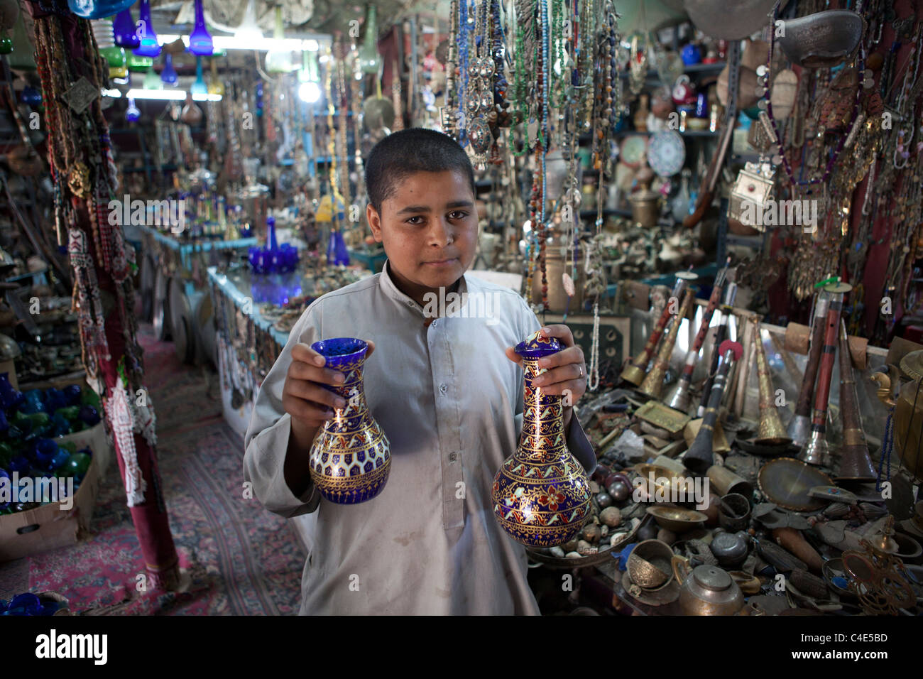 antique shop in herat, Afghanistan Stock Photo - Alamy