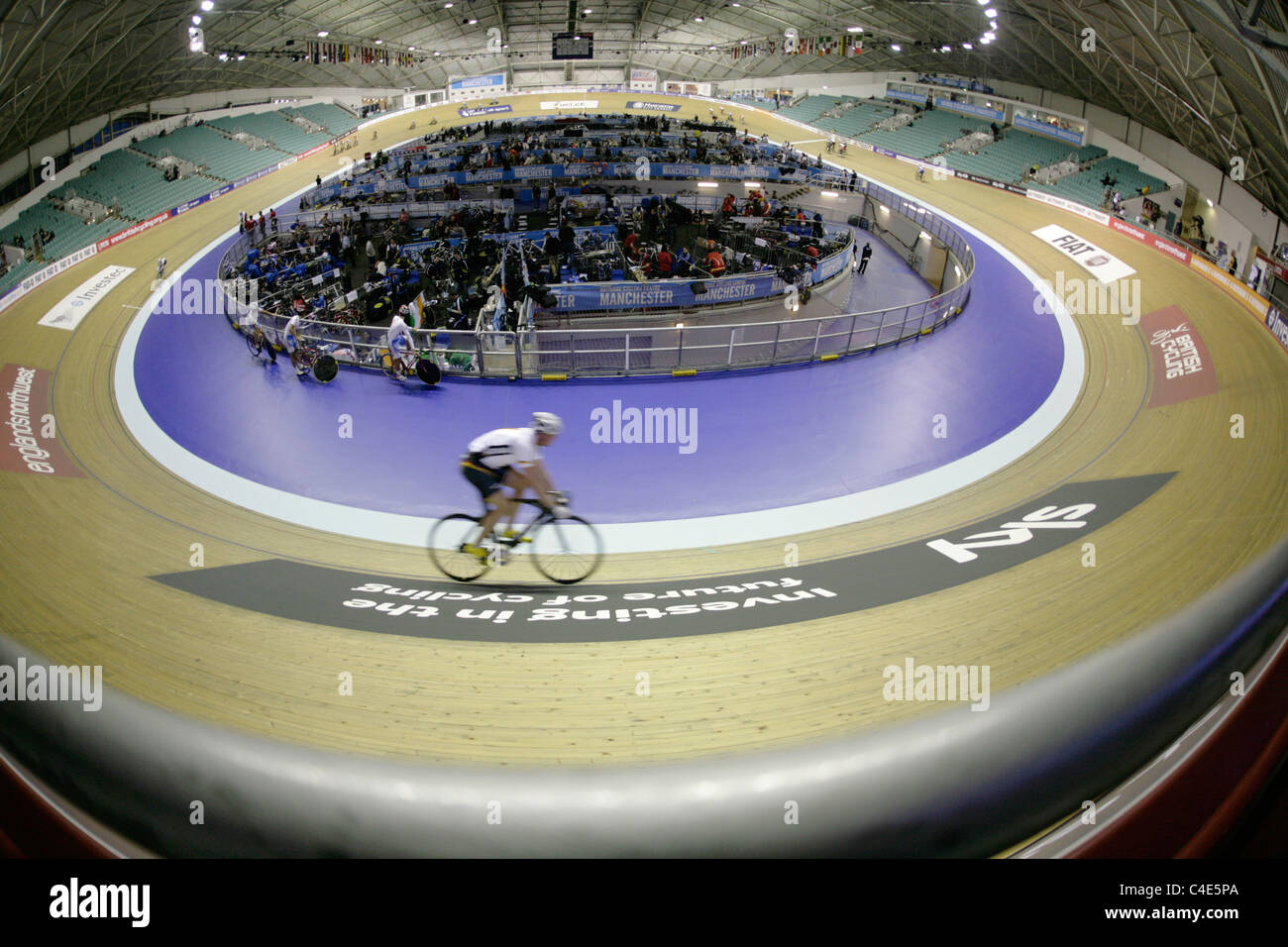 UCI Track Cycling World Cup Competition Manchester Velodrome Feb 2011 ...