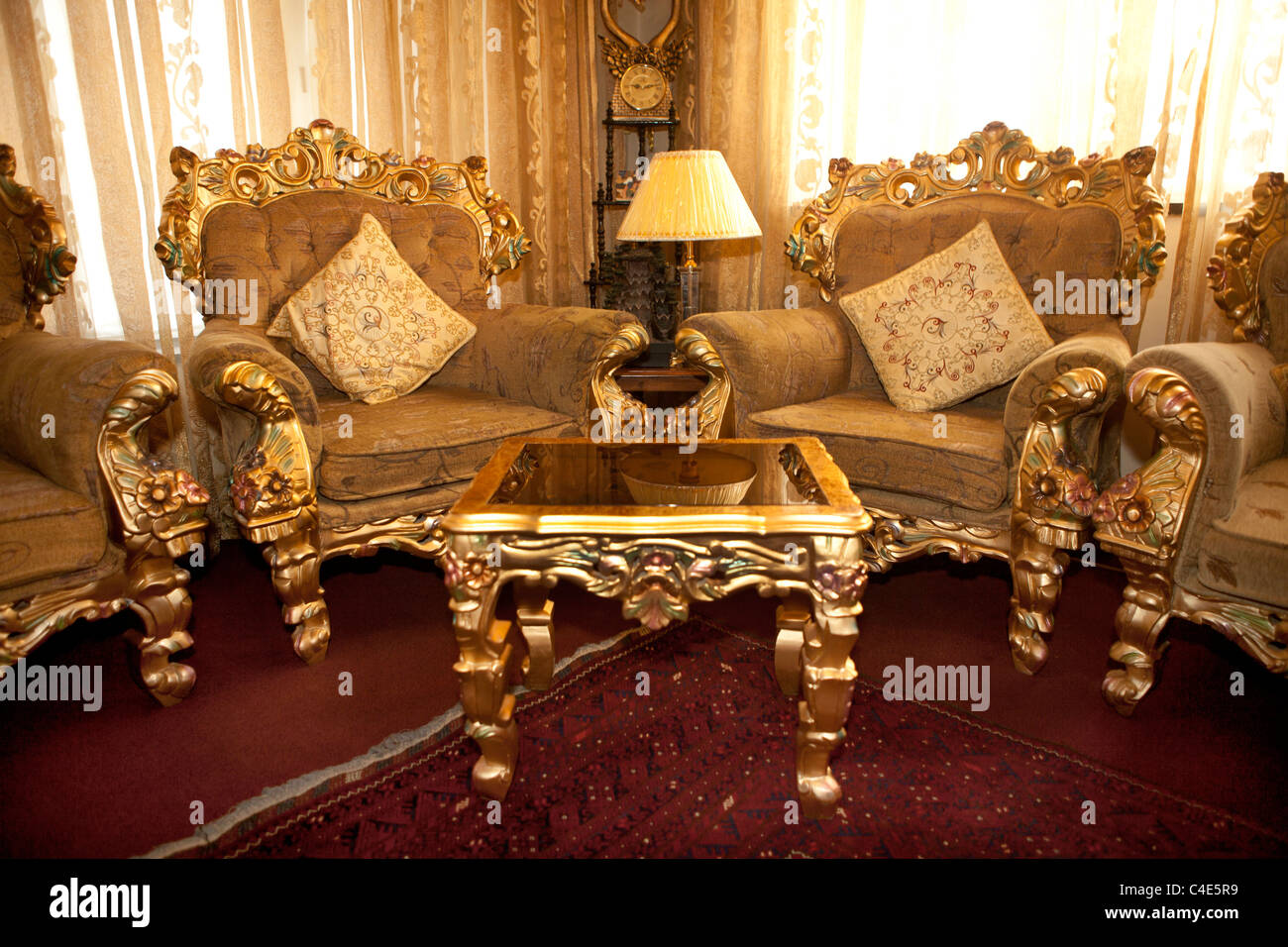 chairs in afghanistan Stock Photo - Alamy