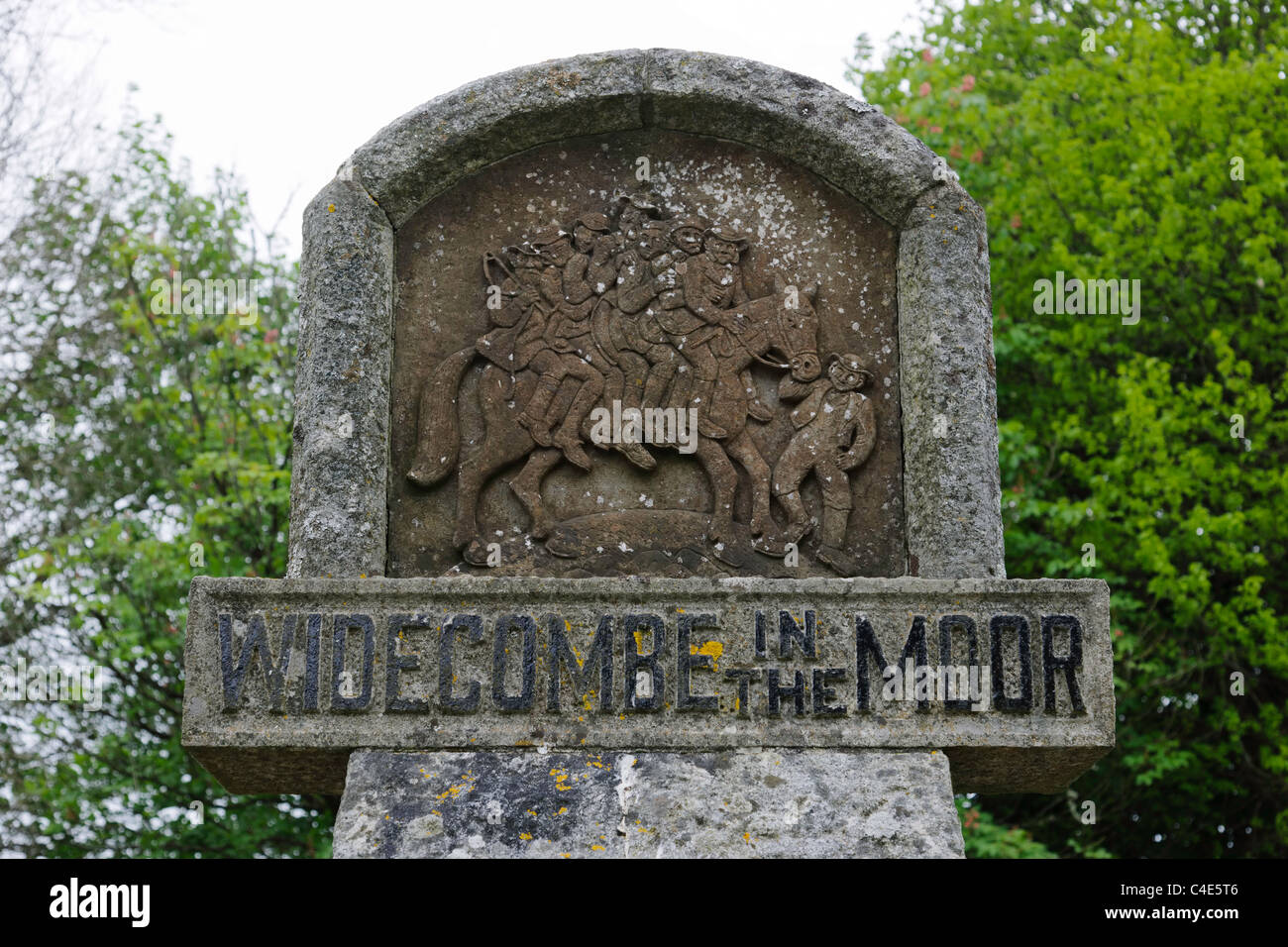 Widecombe in the moor hi-res stock photography and images - Alamy