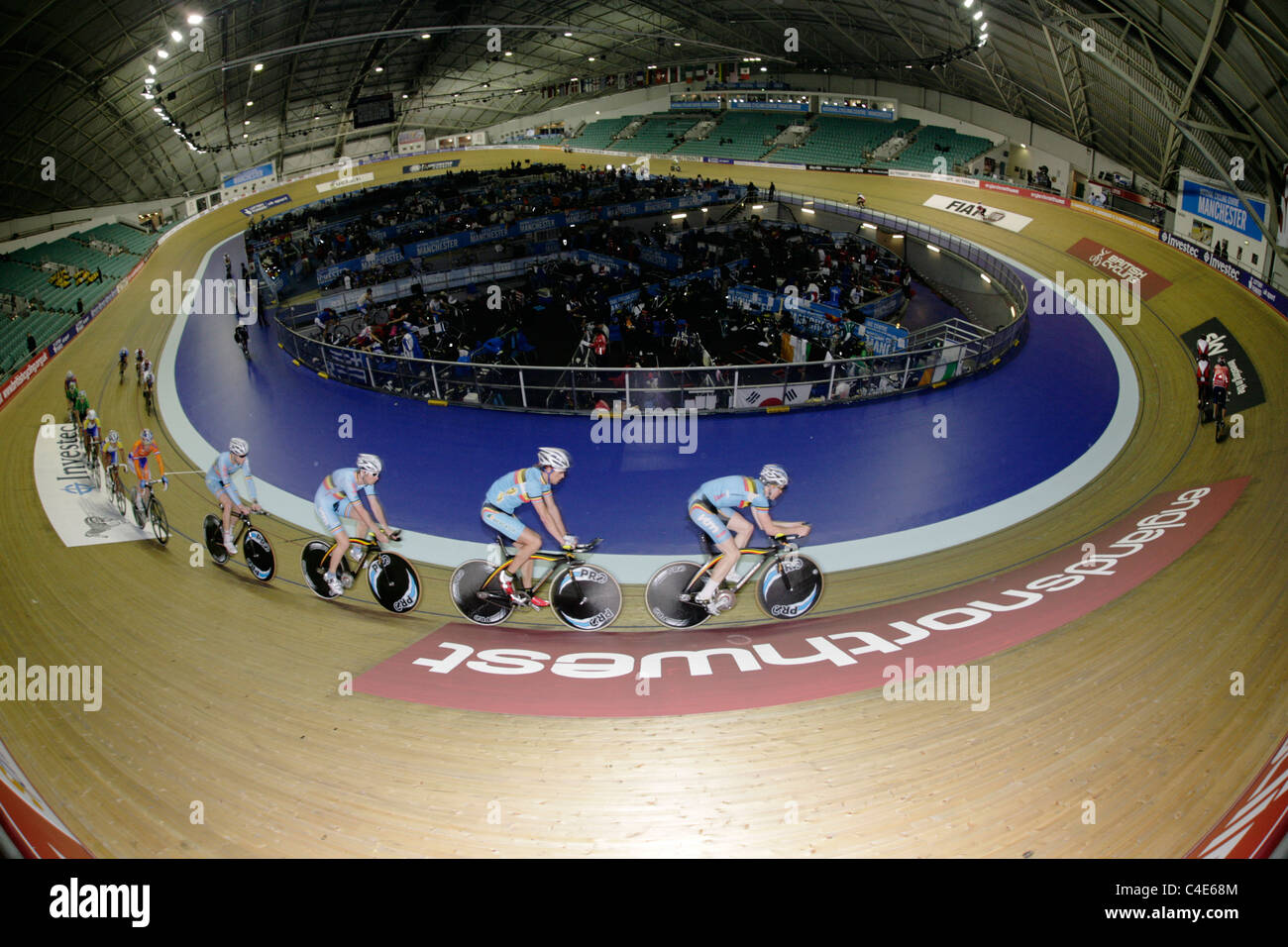 UCI Track Cycling World Cup Competition Manchester Velodrome Feb 2011 ...