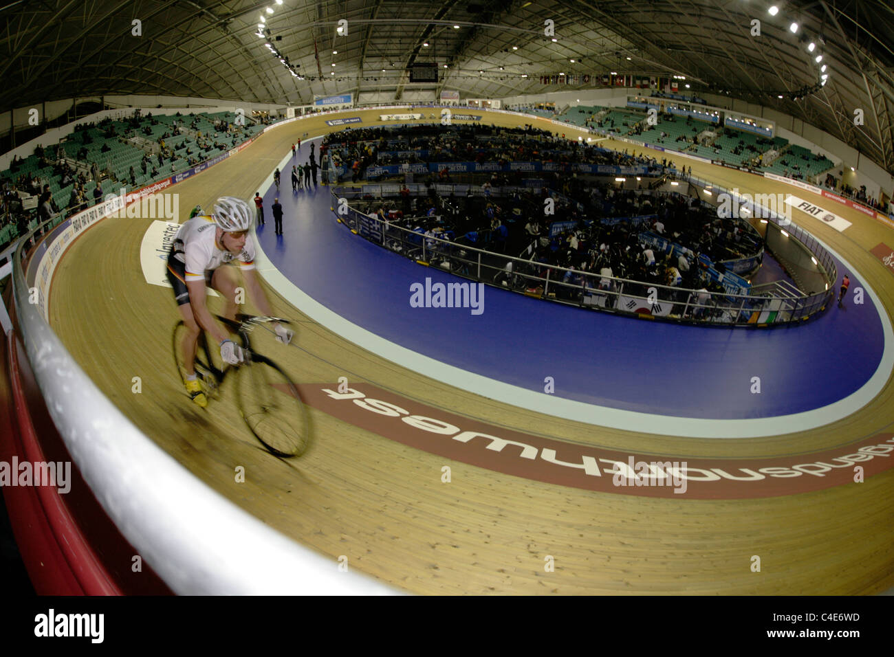 UCI Track Cycling World Cup Competition Manchester Velodrome Feb 2011 ...