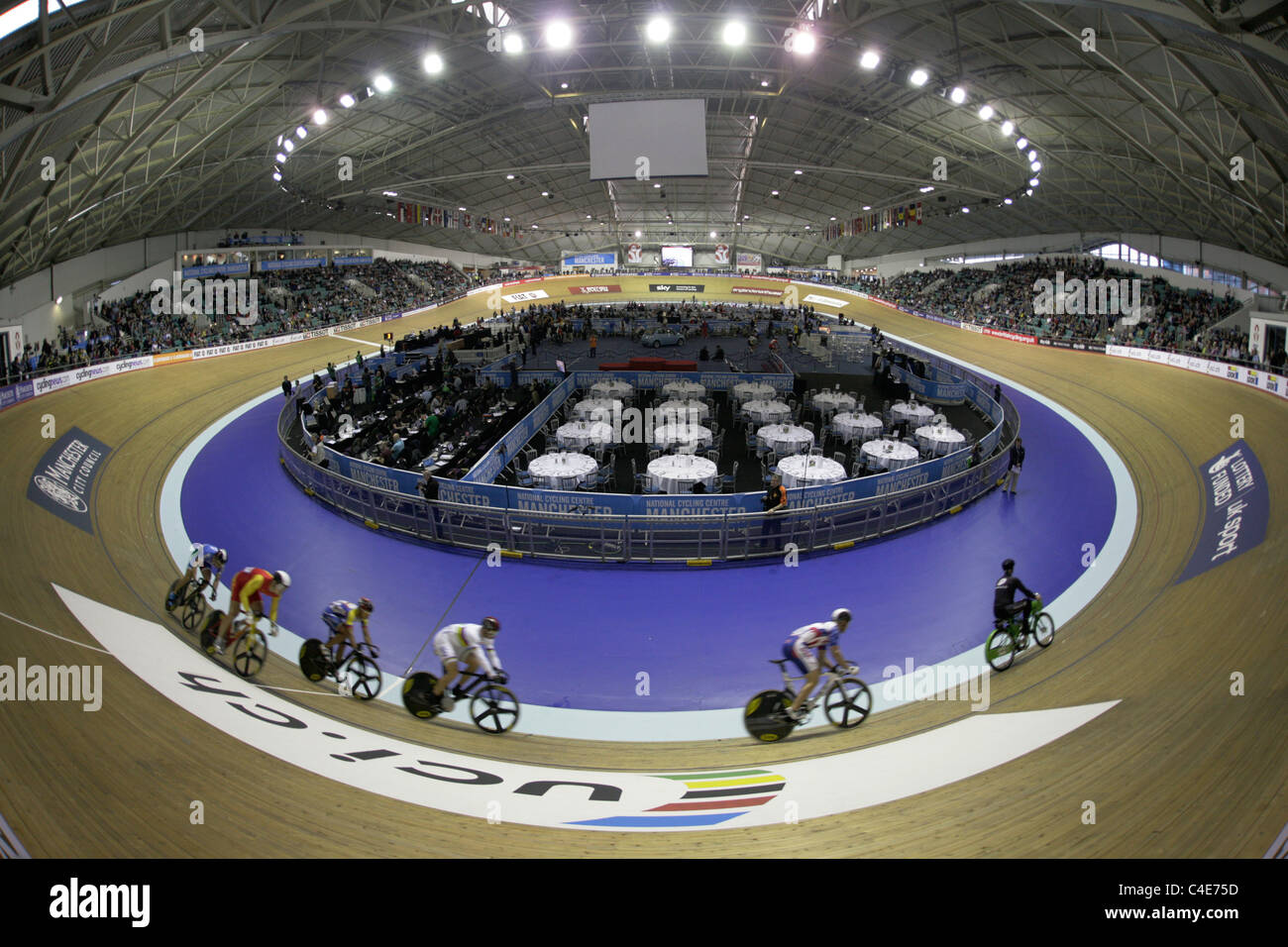 UCI Track Cycling World Cup Competition Manchester Velodrome Feb 2011 ...