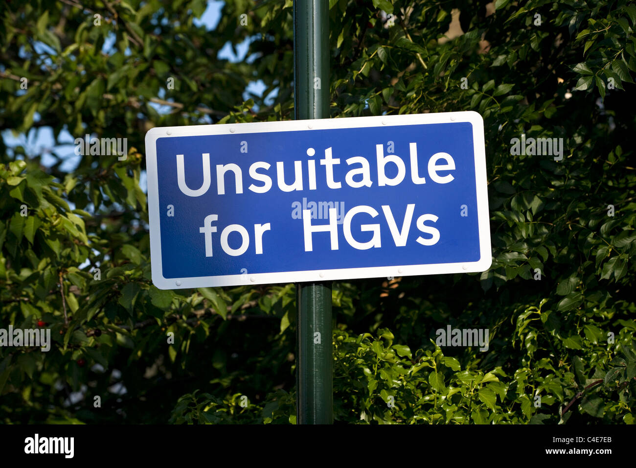 Unsuitable hgvs sign hi-res stock photography and images - Alamy