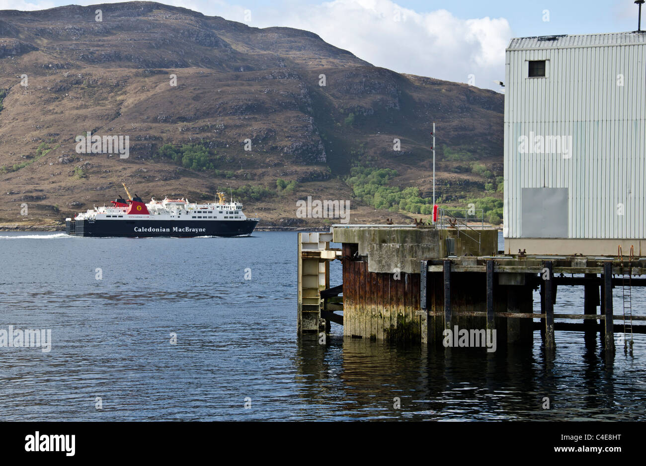 Ferry to Stornoway in the Outer Hebrides leaving Ullapool, Highland ...