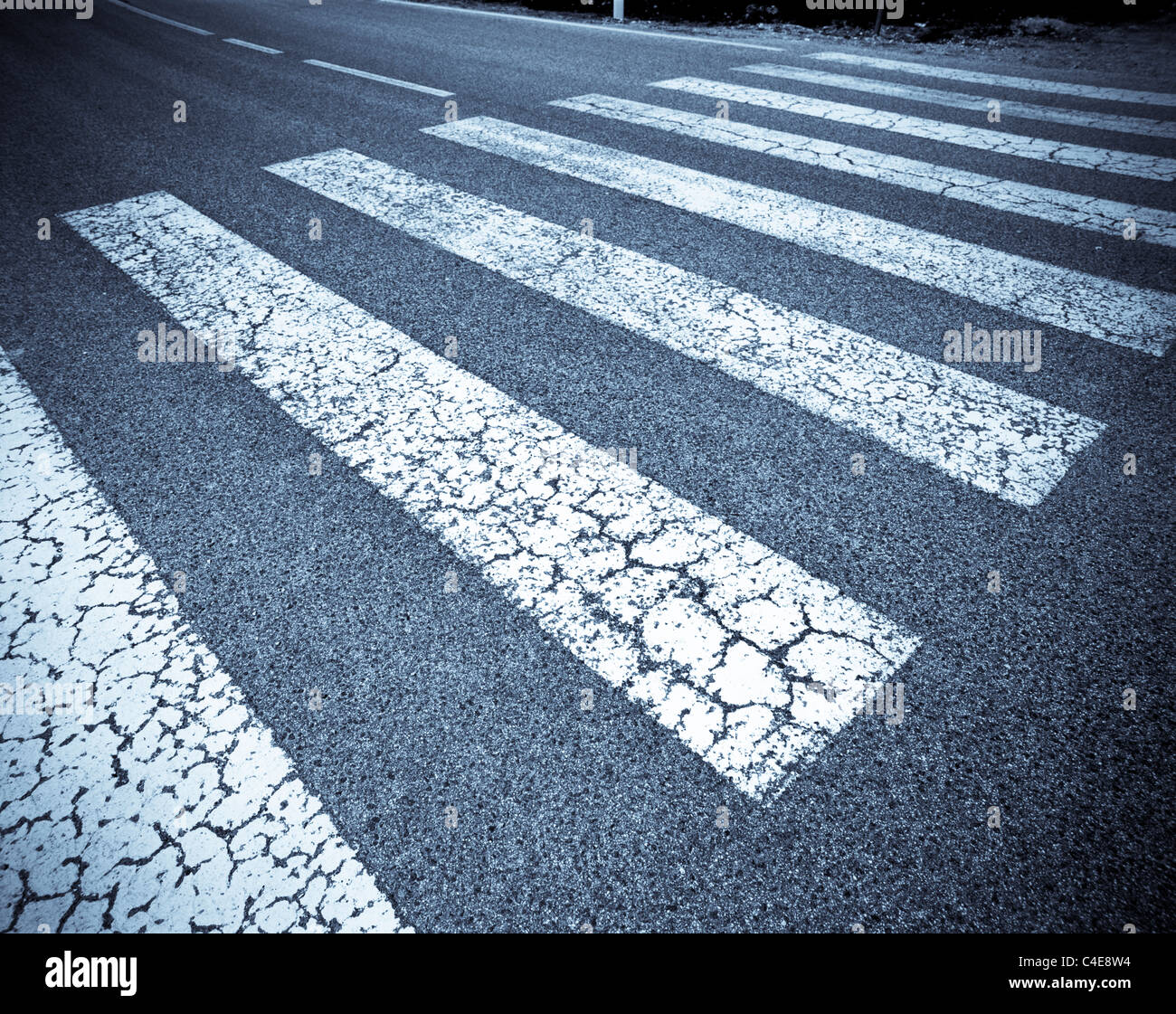 Pedestrian (zebra crossing) crossing, Italy, Europe Stock Photo - Alamy