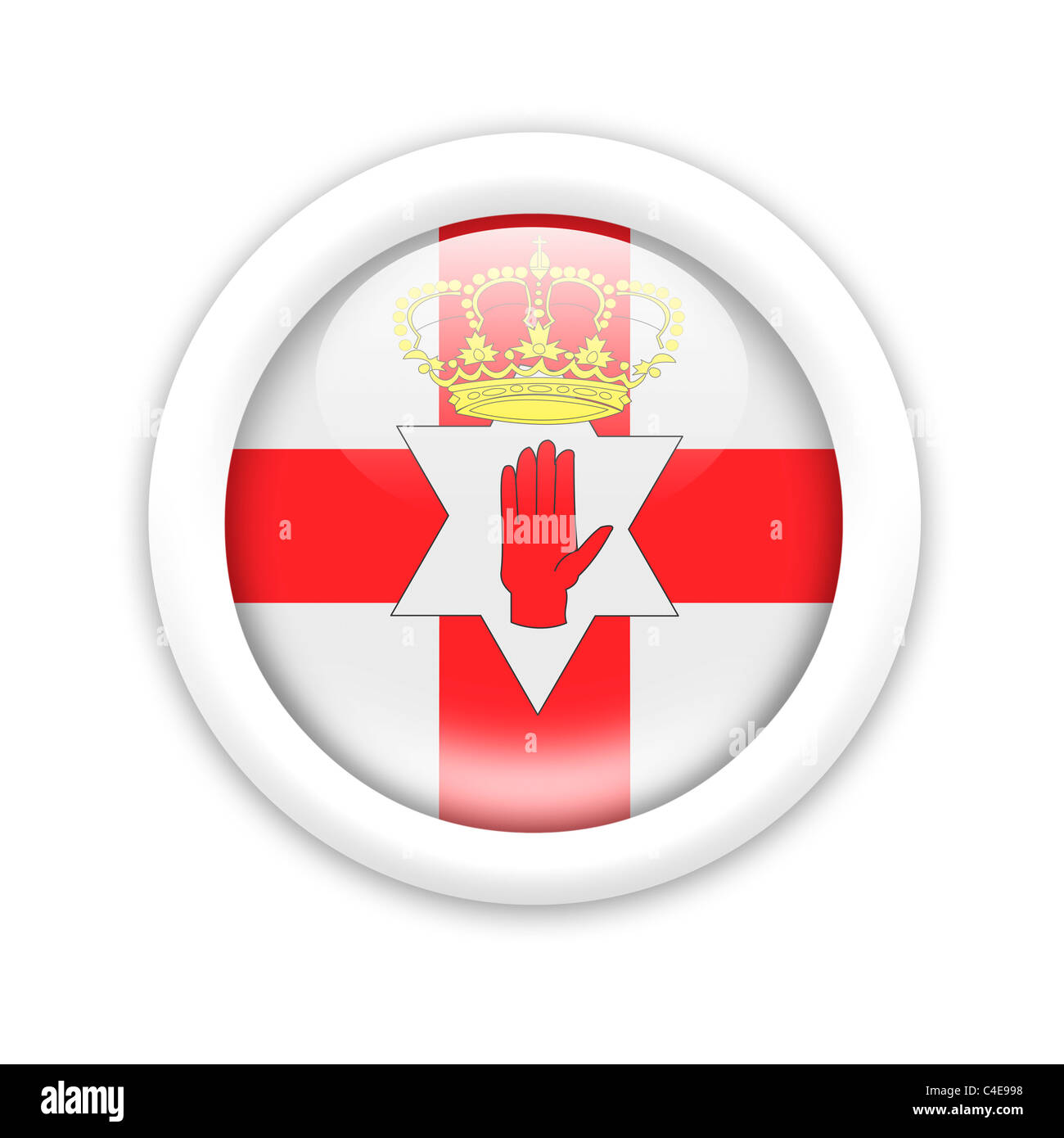 Flag of Northern Ireland Stock Photo - Alamy