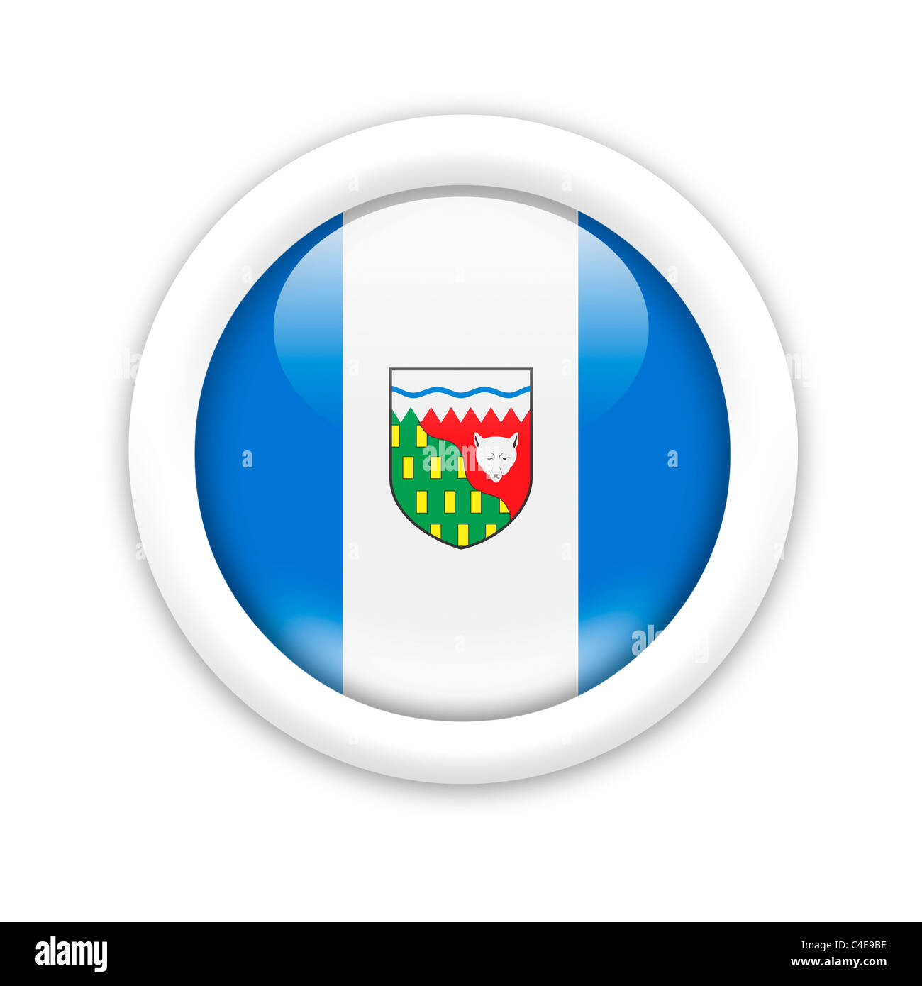 Flag of Northwest Territories Stock Photo - Alamy