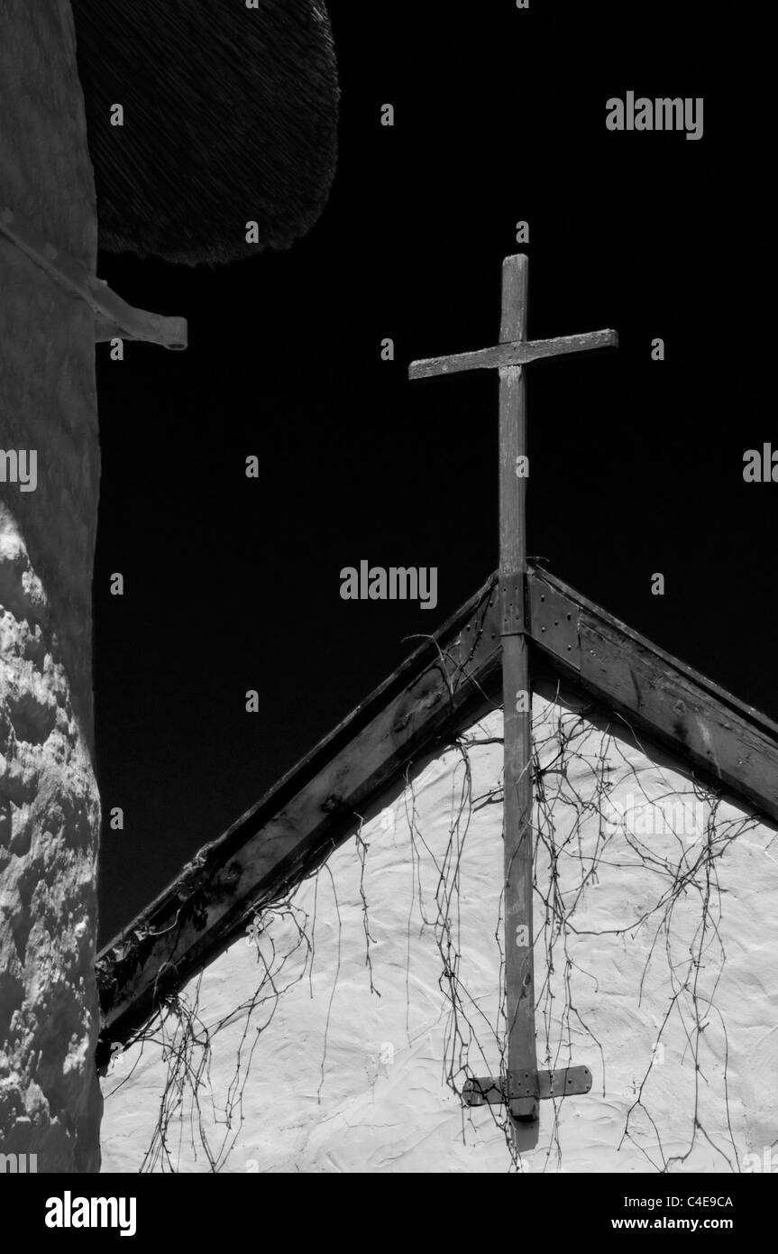 Cross walls Black and White Stock Photos & Images - Alamy