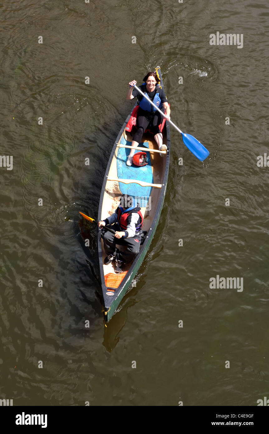 Kerne bridge canoe hi-res stock photography and images - Alamy