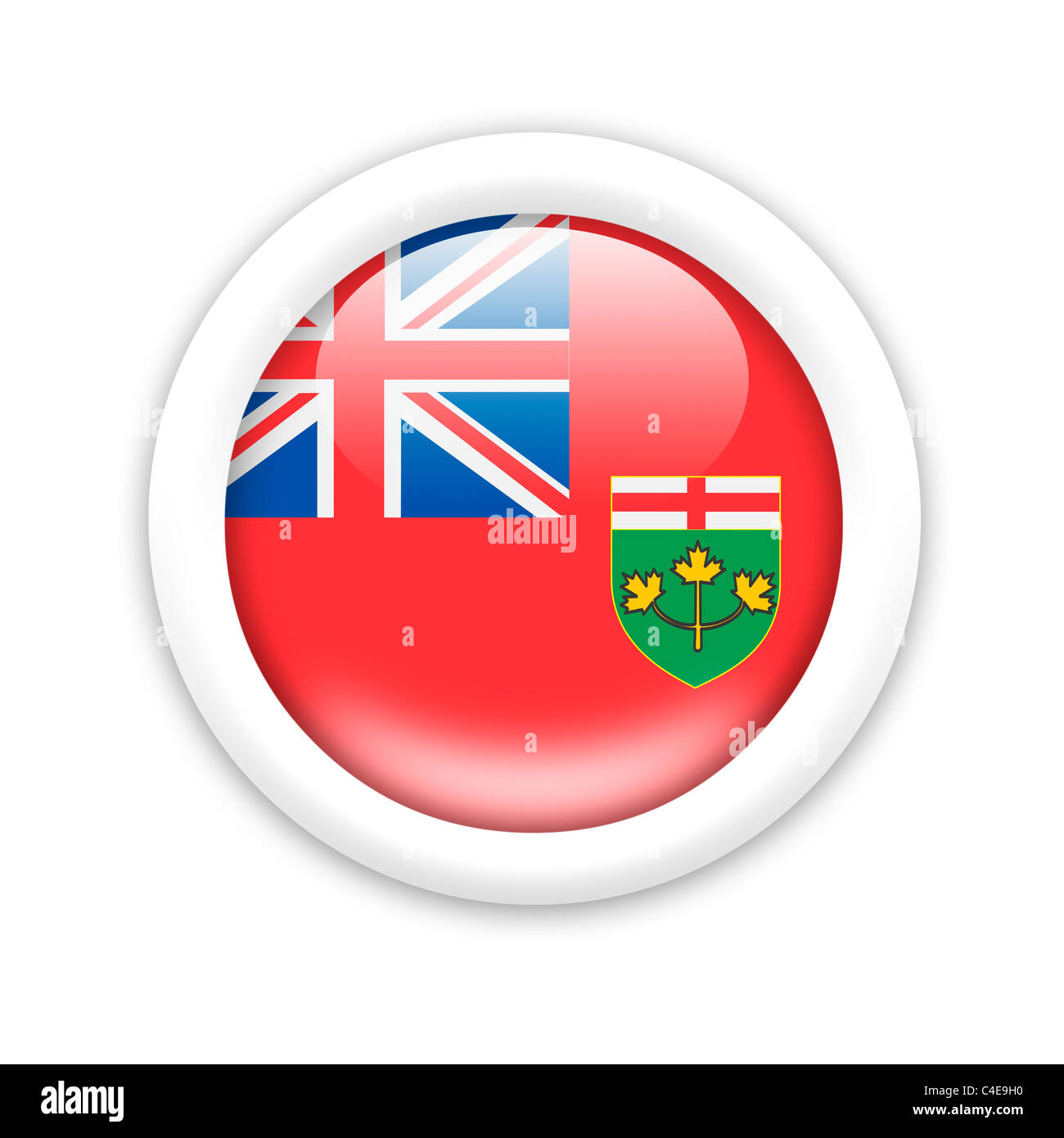 Flag of ontario hi-res stock photography and images - Alamy