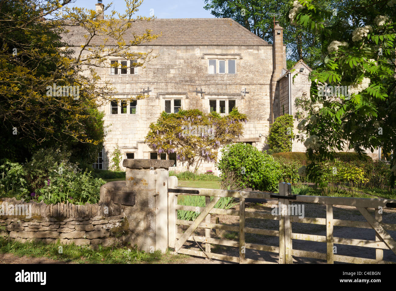 Steanbridge Mill near the Cotswold village of Slad, Gloucestershire ...