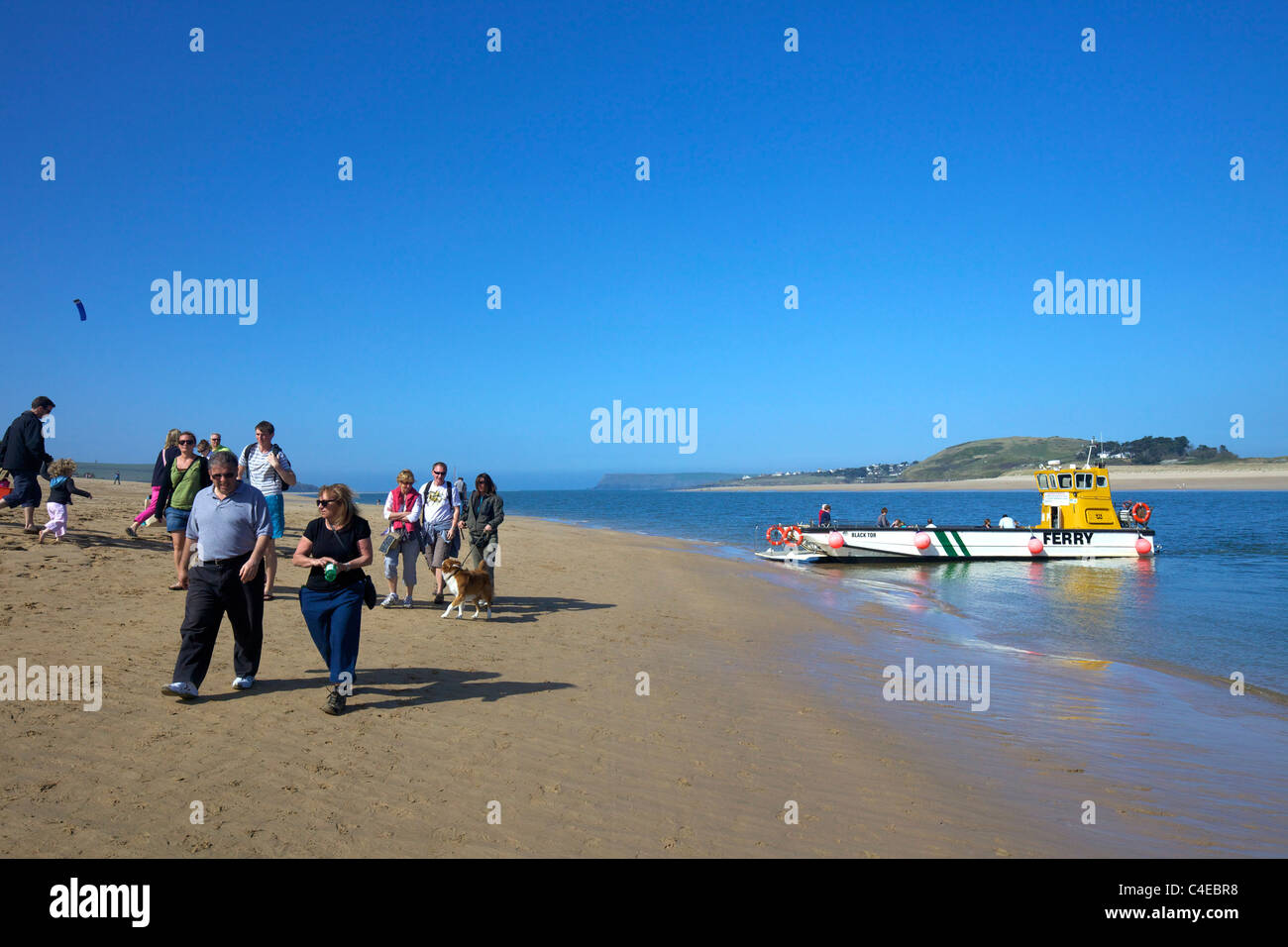 Padstow to Rock Ferry, Camel Estuary, North Cornwall, England, UK ...