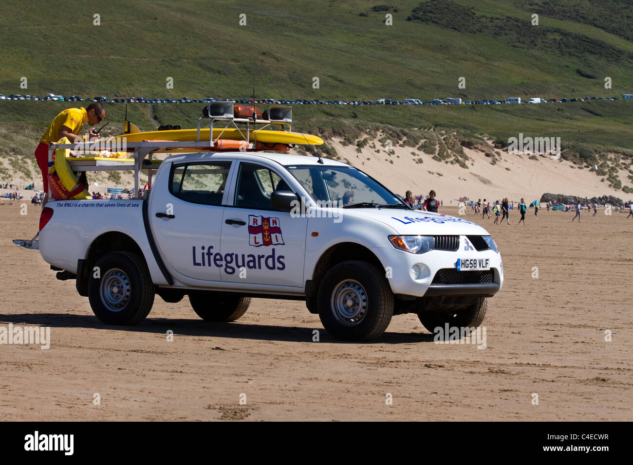 Rnli lifeguard vehicles hi-res stock photography and images - Alamy