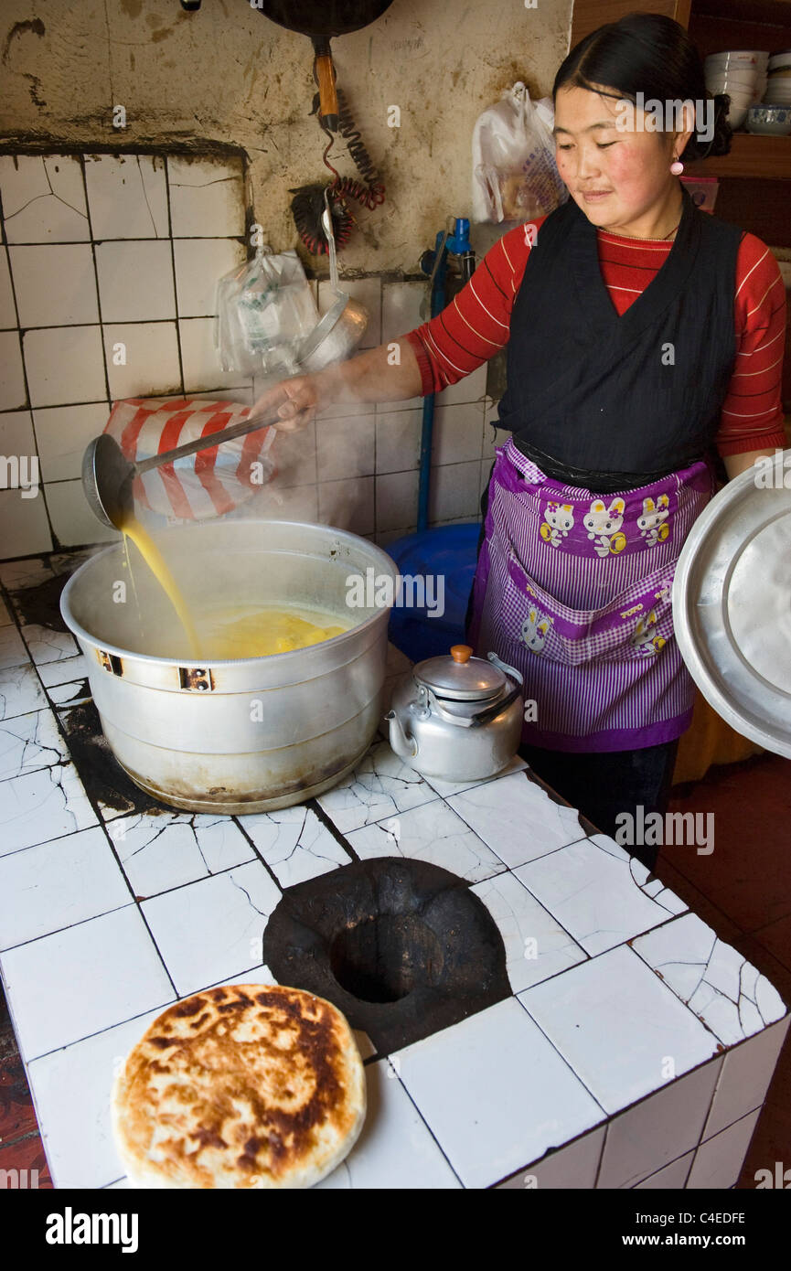 Yak butter tea china hi-res stock photography and images - Alamy