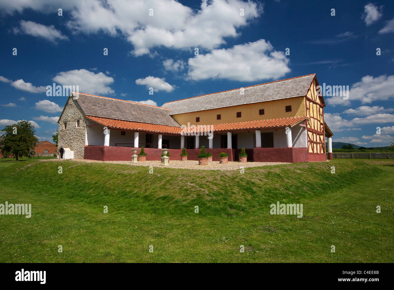 Wroxeter (Viroconium Cornoviorum) Roman City Replica Roman Villa ...
