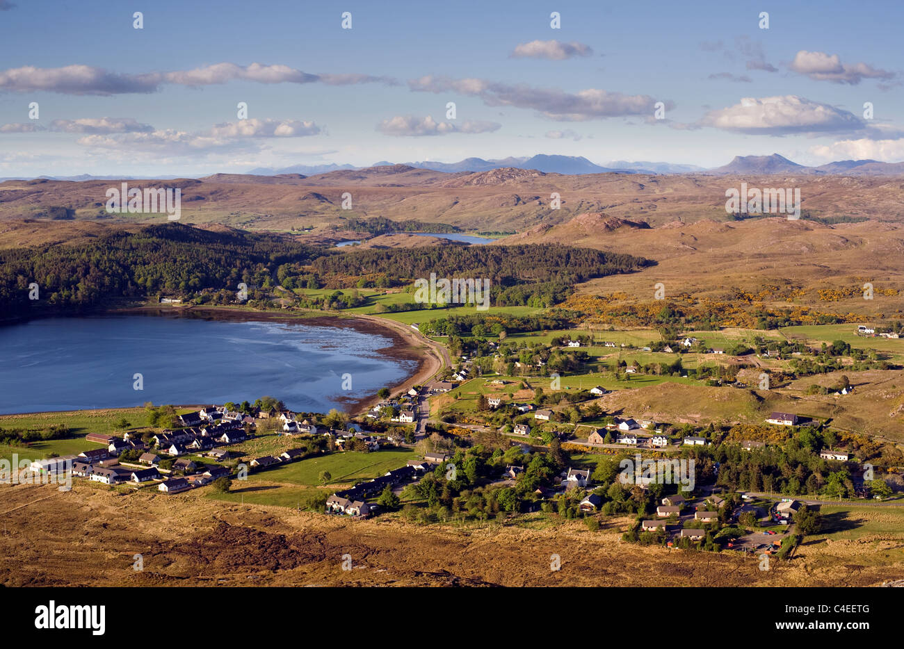 Poolewe village hi-res stock photography and images - Alamy
