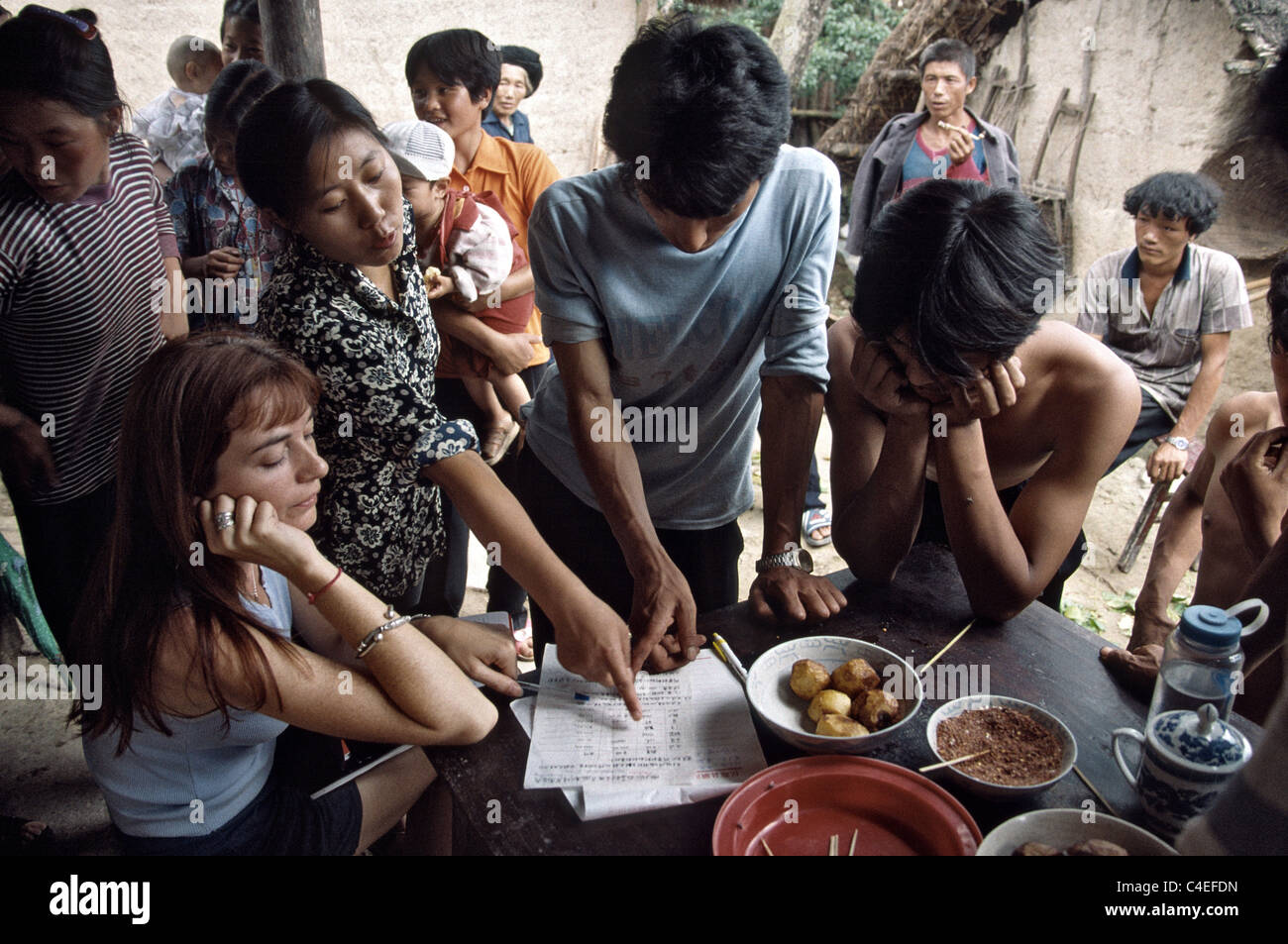 Aid worker school hi-res stock photography and images - Alamy