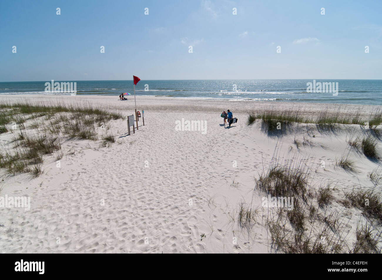 Gulf beaches along Florida's Panhandle at St. Joseph Peninsula State ...