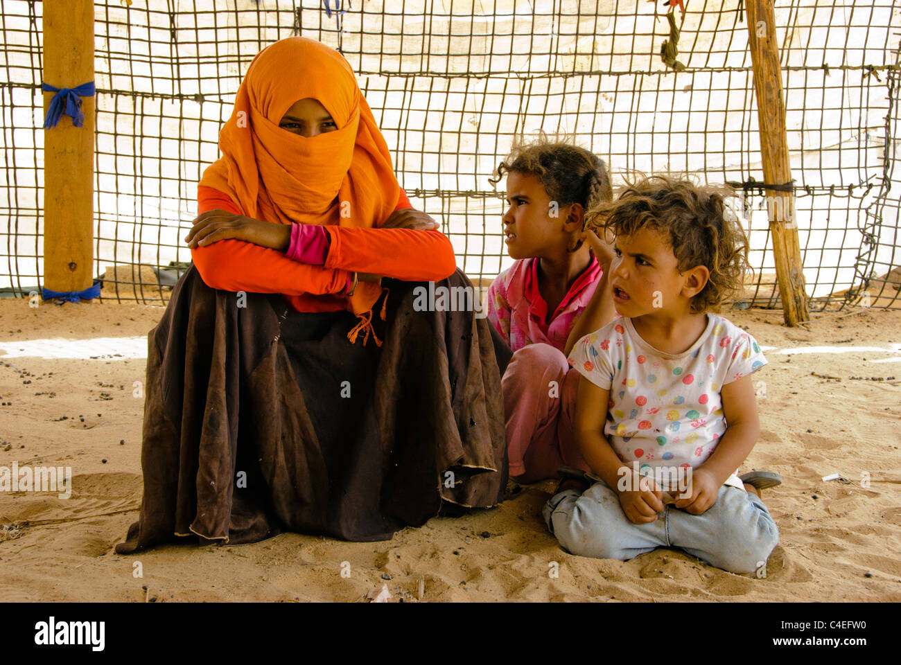 Muzeina tribe chidren - Wadi Arada desert - Sinai Peninsula, Egypt ...