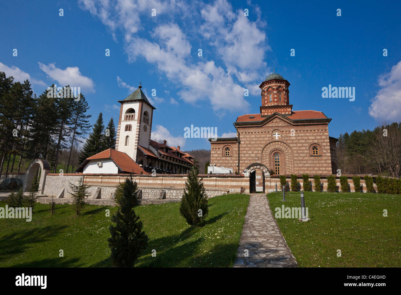 Serbian monastery hi-res stock photography and images - Alamy