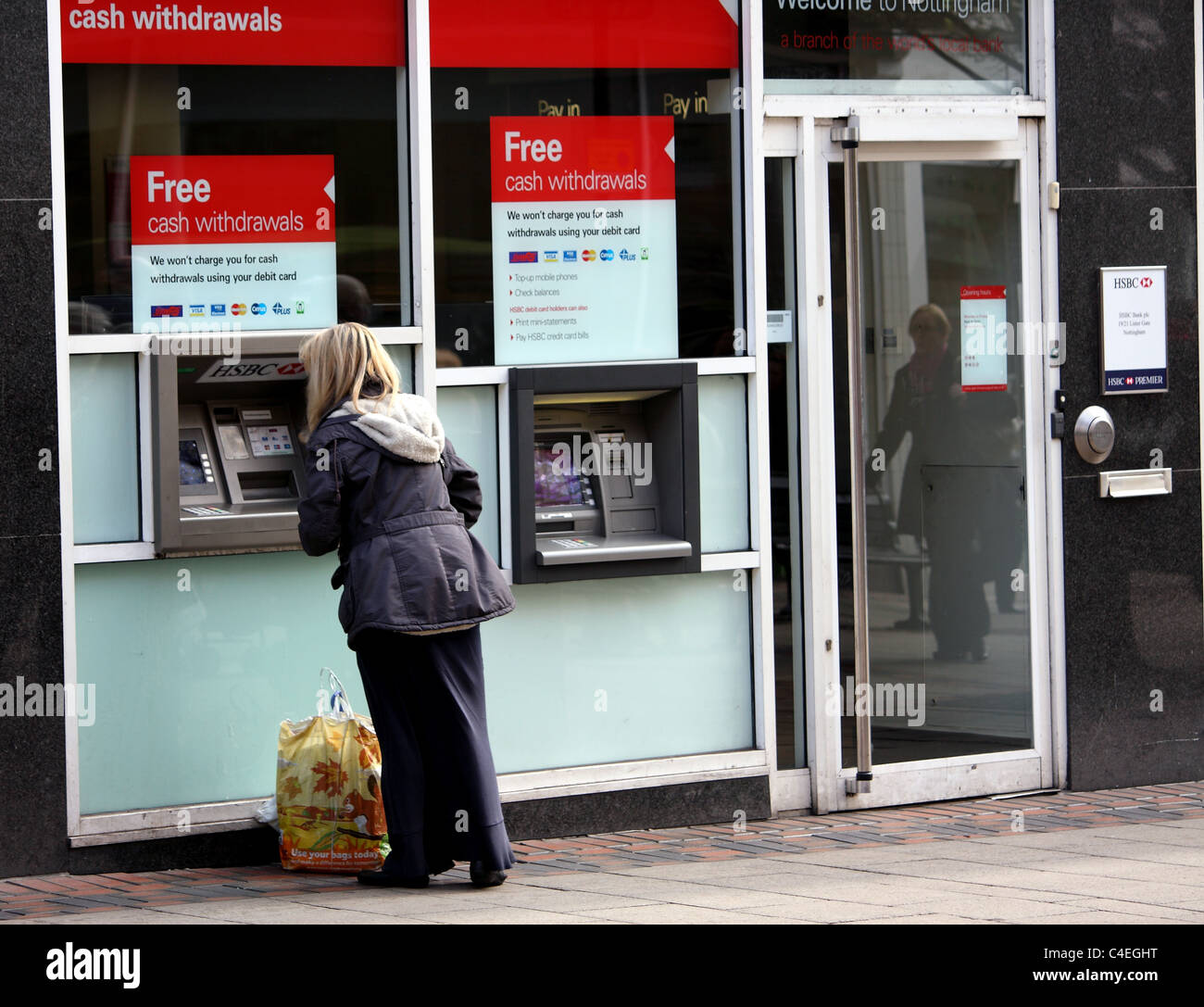 Charged cash machine hi-res stock photography and images - Alamy