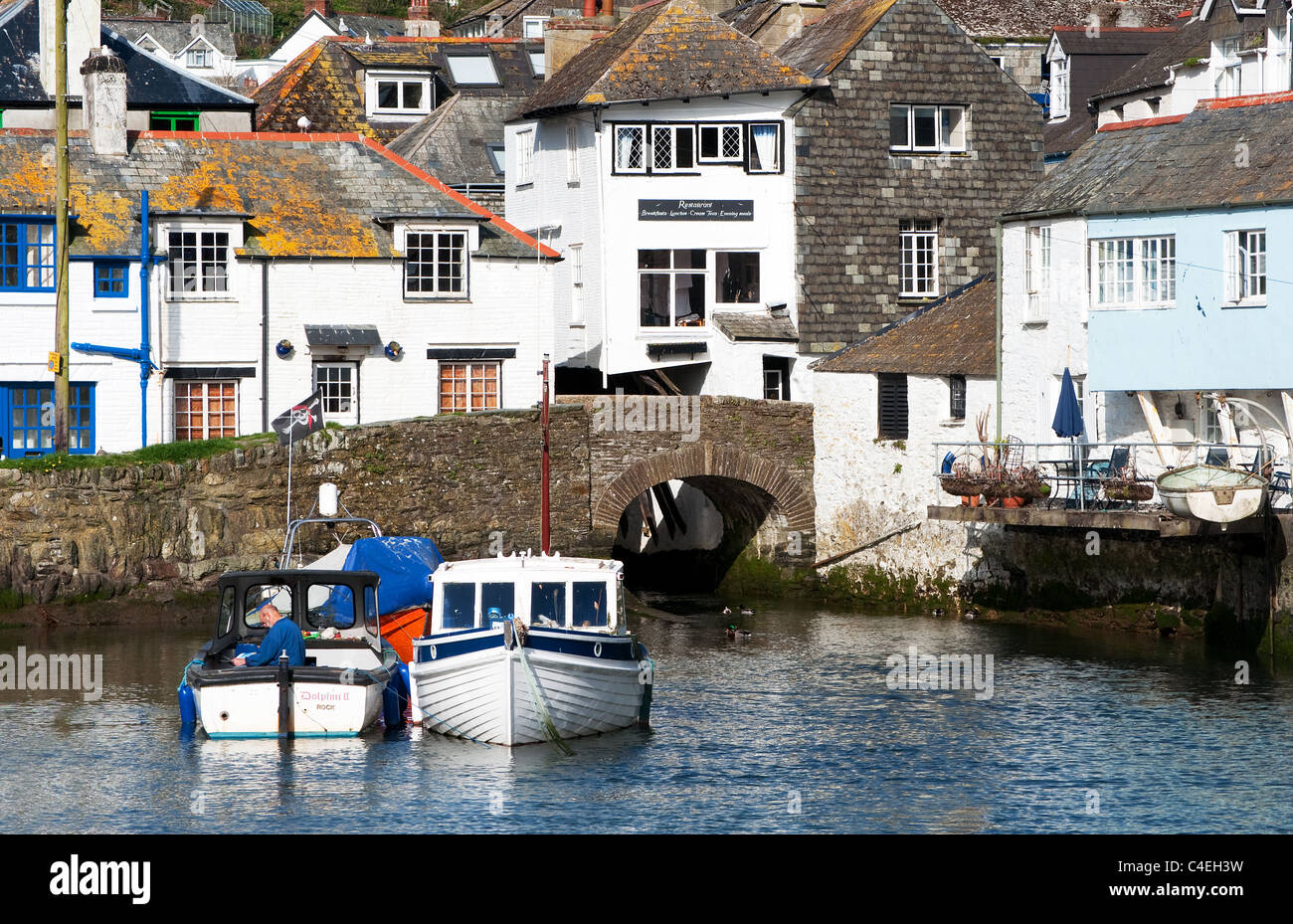 Polperro cornwall hi-res stock photography and images - Alamy
