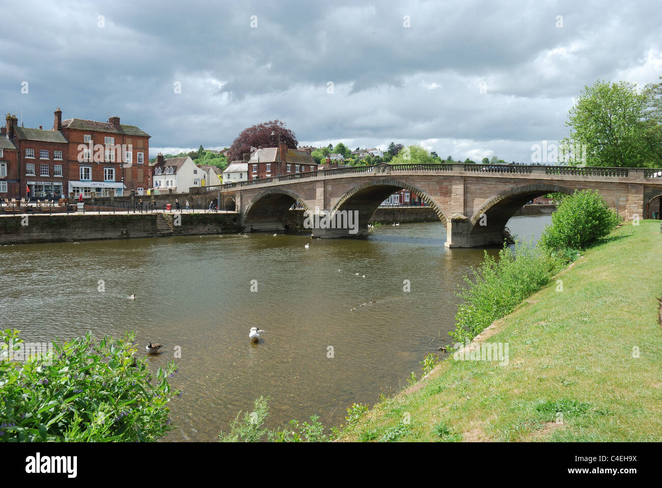 Bewdley Bridge, River Severn, Worcestershire, UK Stock Photo - Alamy