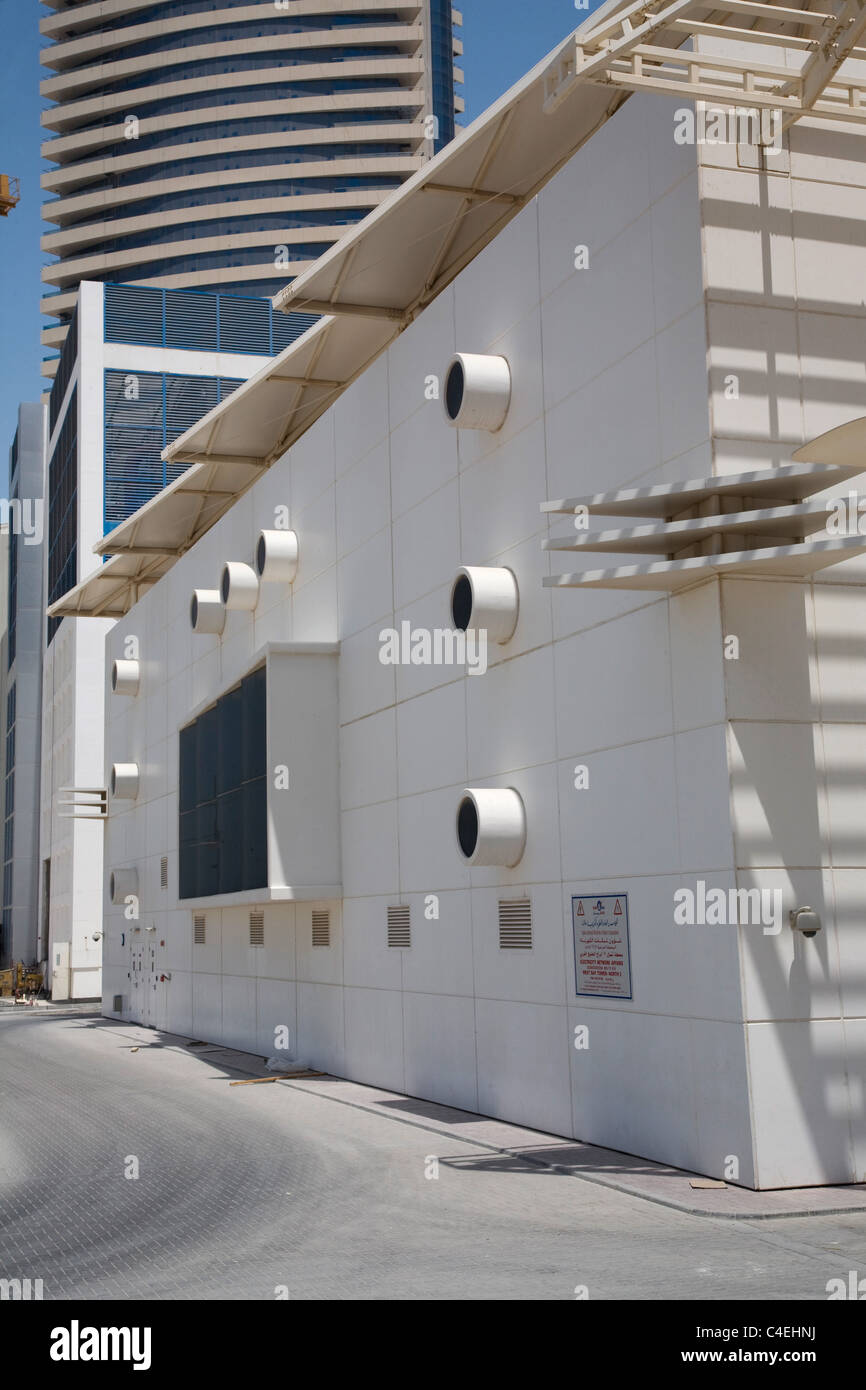 Electricity Substation West Bay Doha Qatar Stock Photo - Alamy
