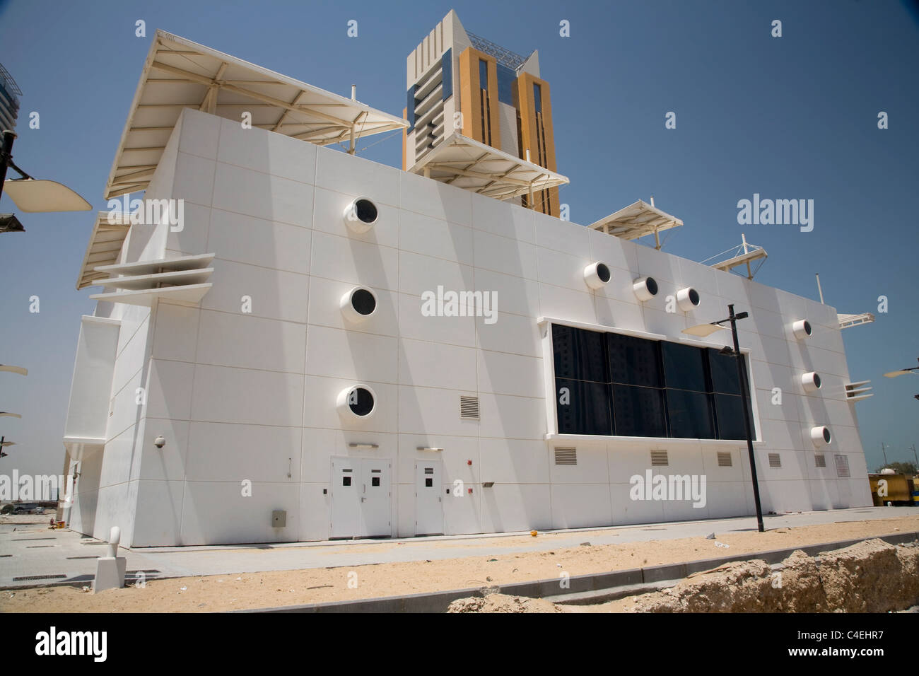 Electricity Substation West Bay Doha Qatar Stock Photo - Alamy