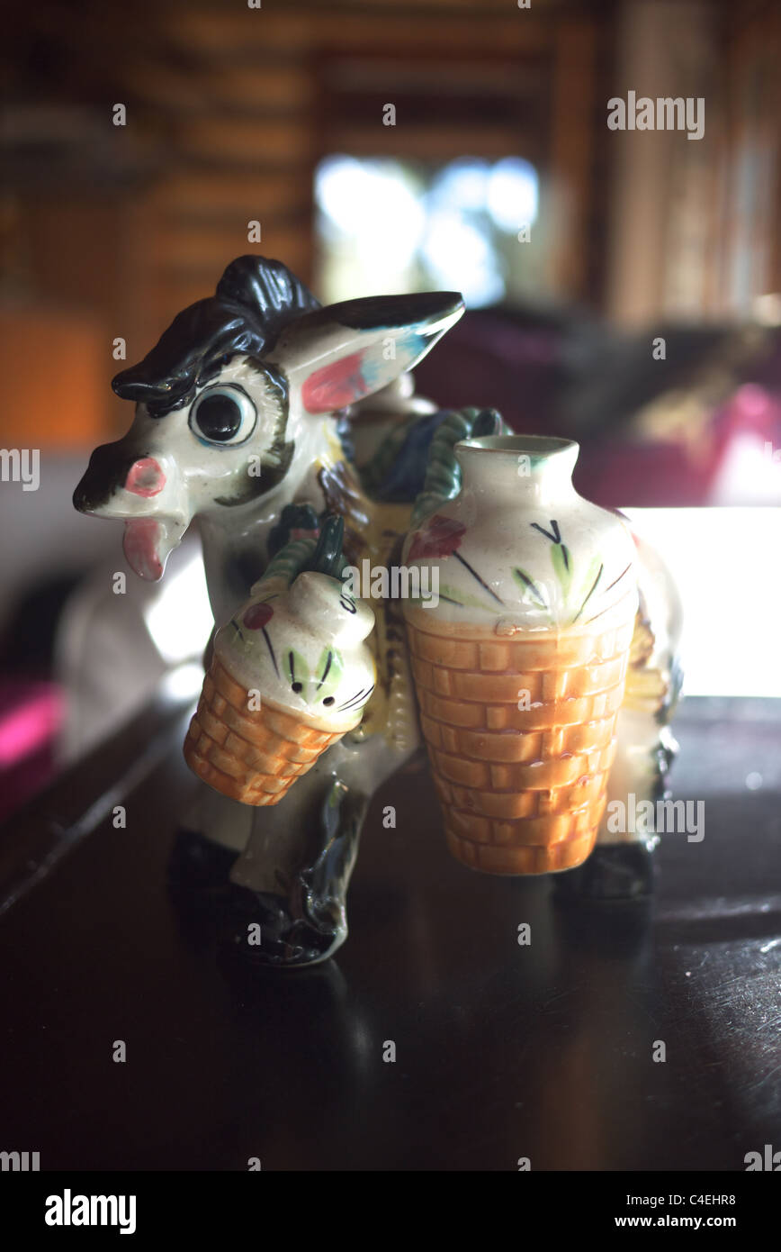 CERAMIC DONKEY FROM MEXICO Stock Photo - Alamy