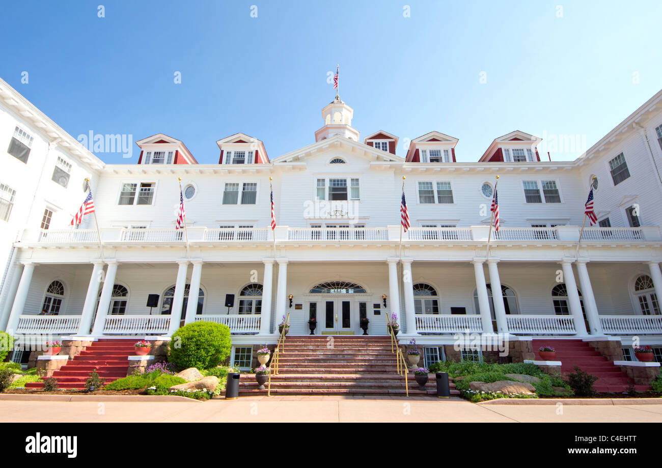 The Stanley Hotel in Estes Park, Colorado Stock Photo - Alamy