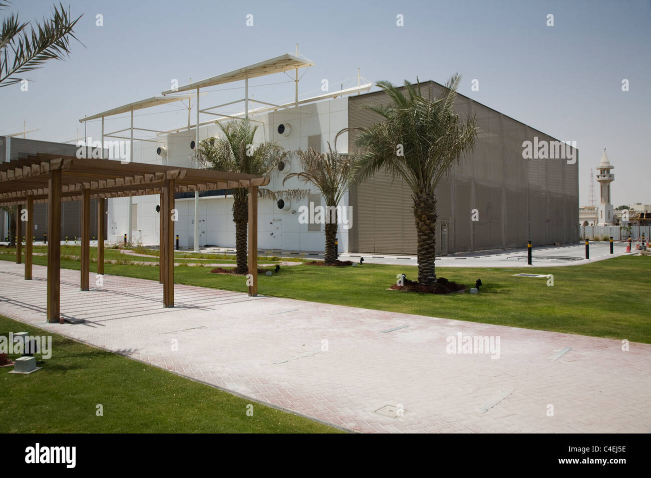 Electricity Substation West Bay Doha Qatar Stock Photo - Alamy