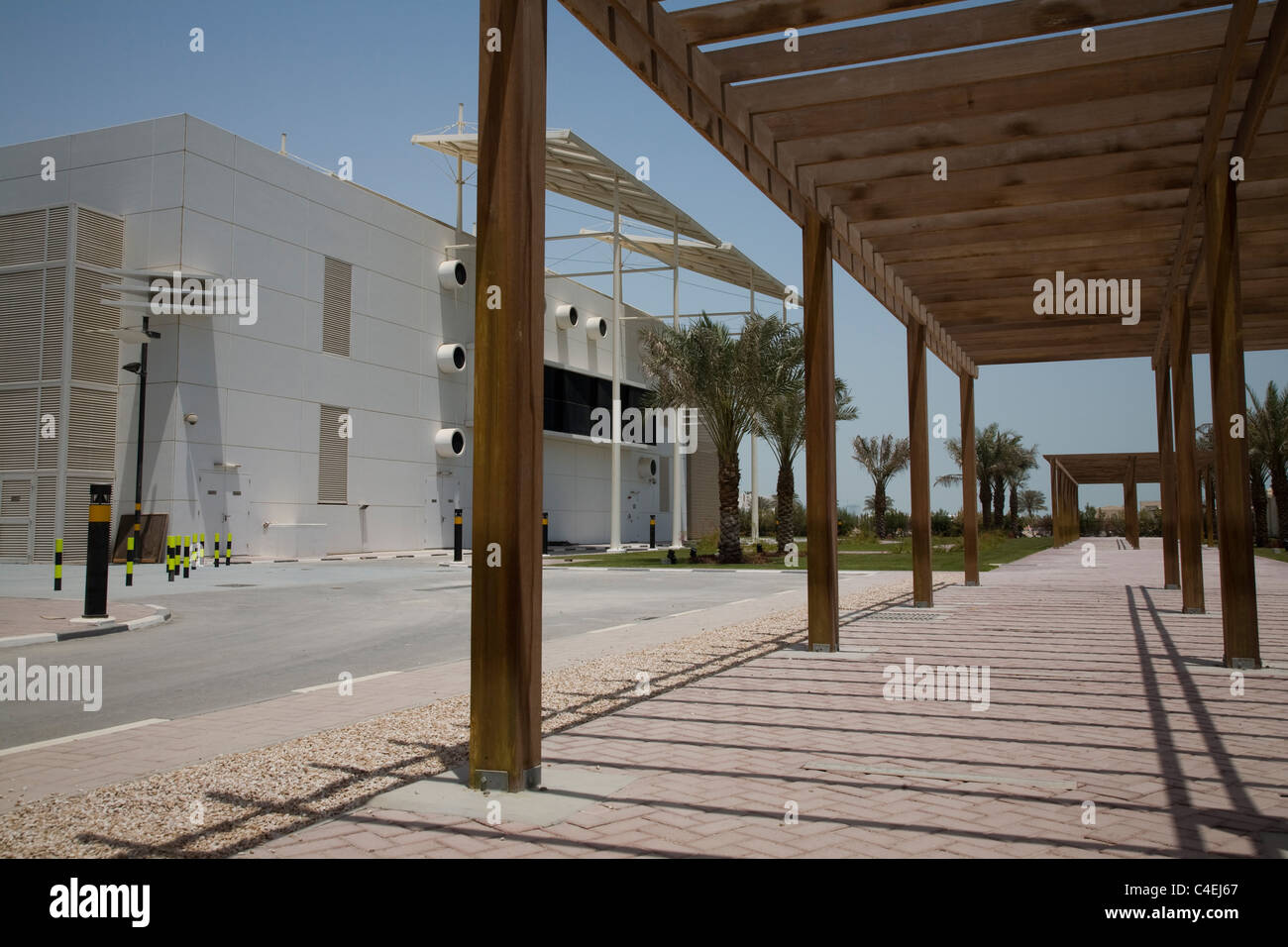 Electricity Substation West Bay Doha Qatar Stock Photo - Alamy