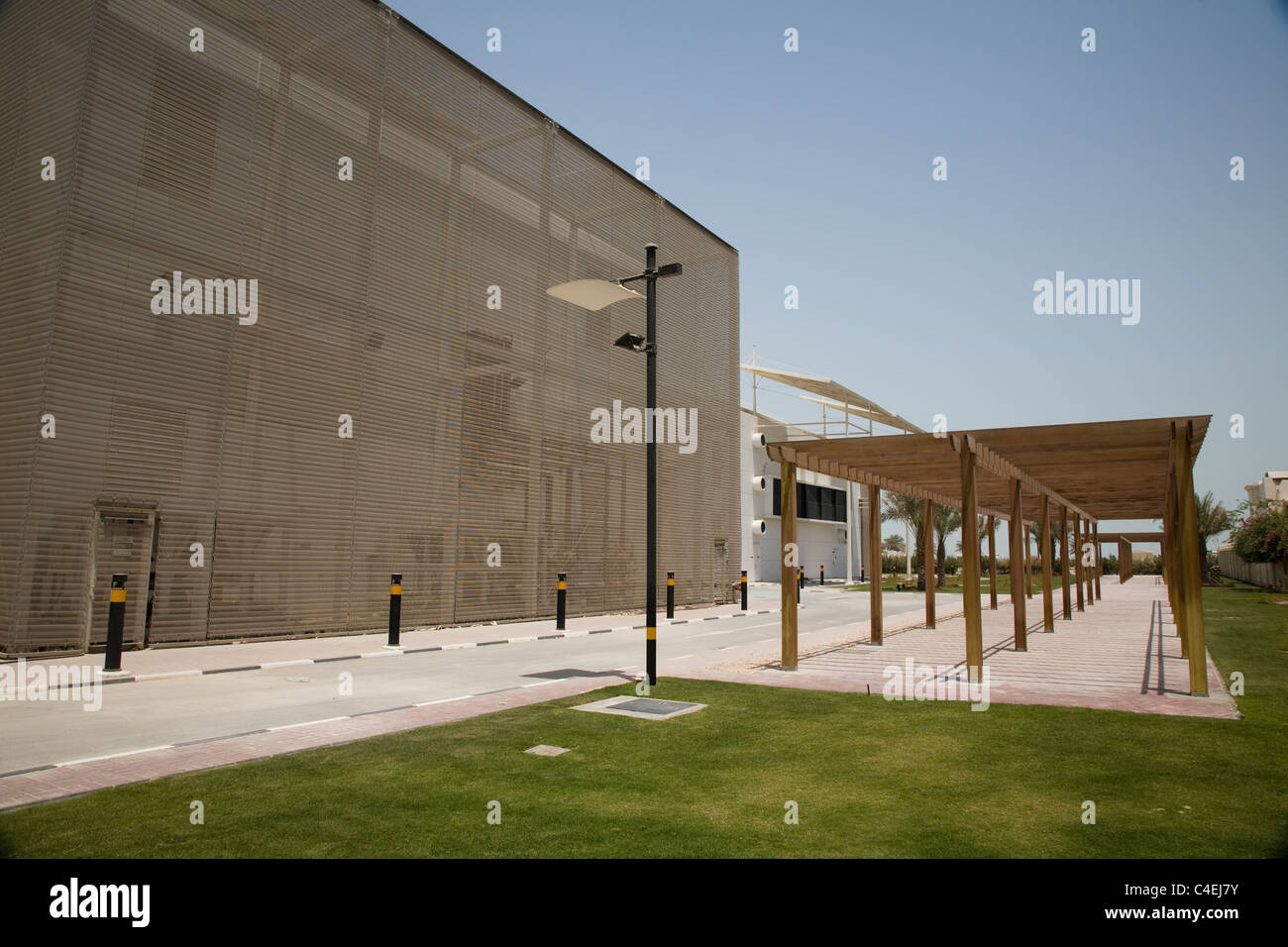 Electricity Substation West Bay Doha Qatar Stock Photo - Alamy