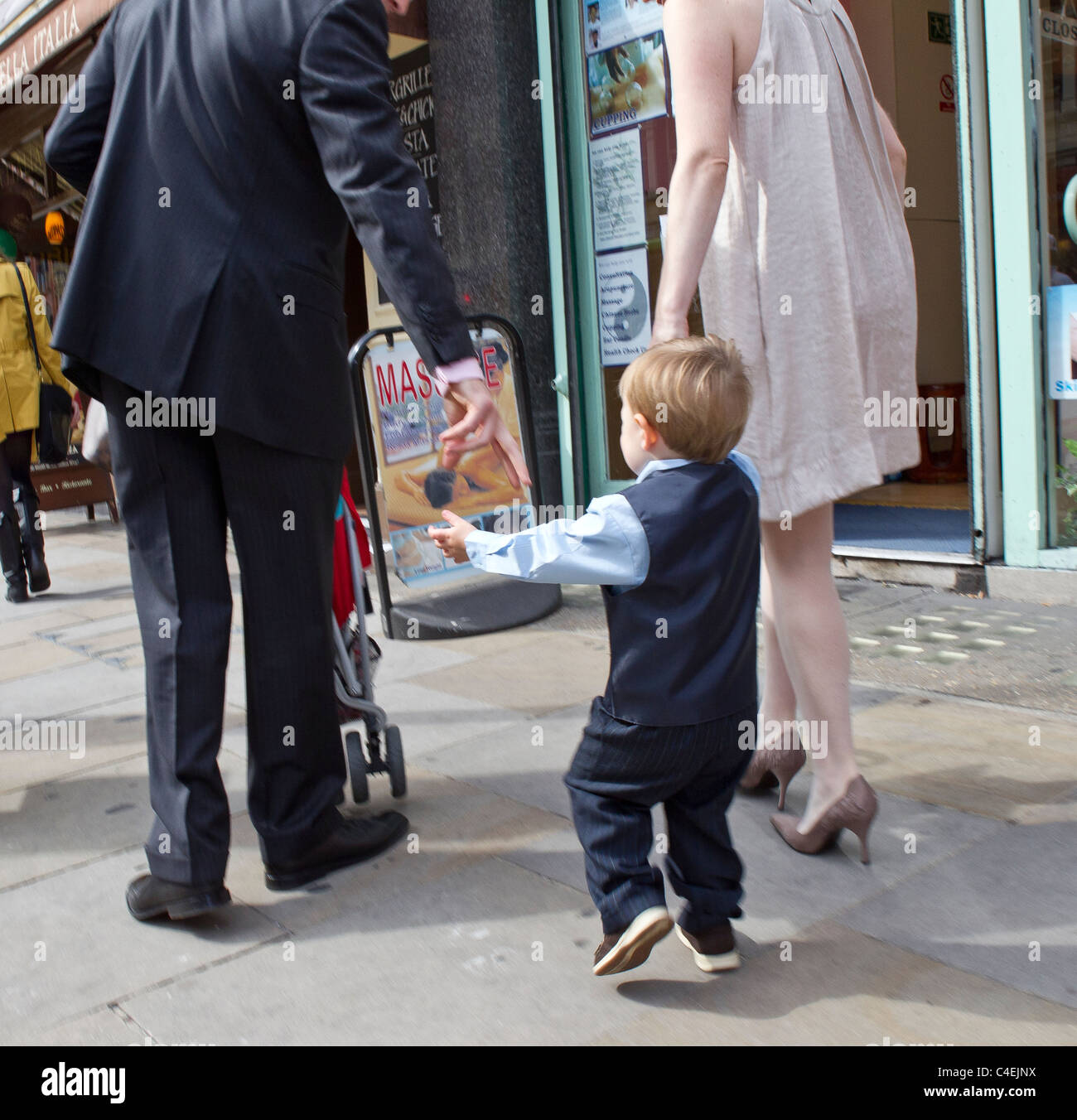 father mother toddler Stock Photo - Alamy