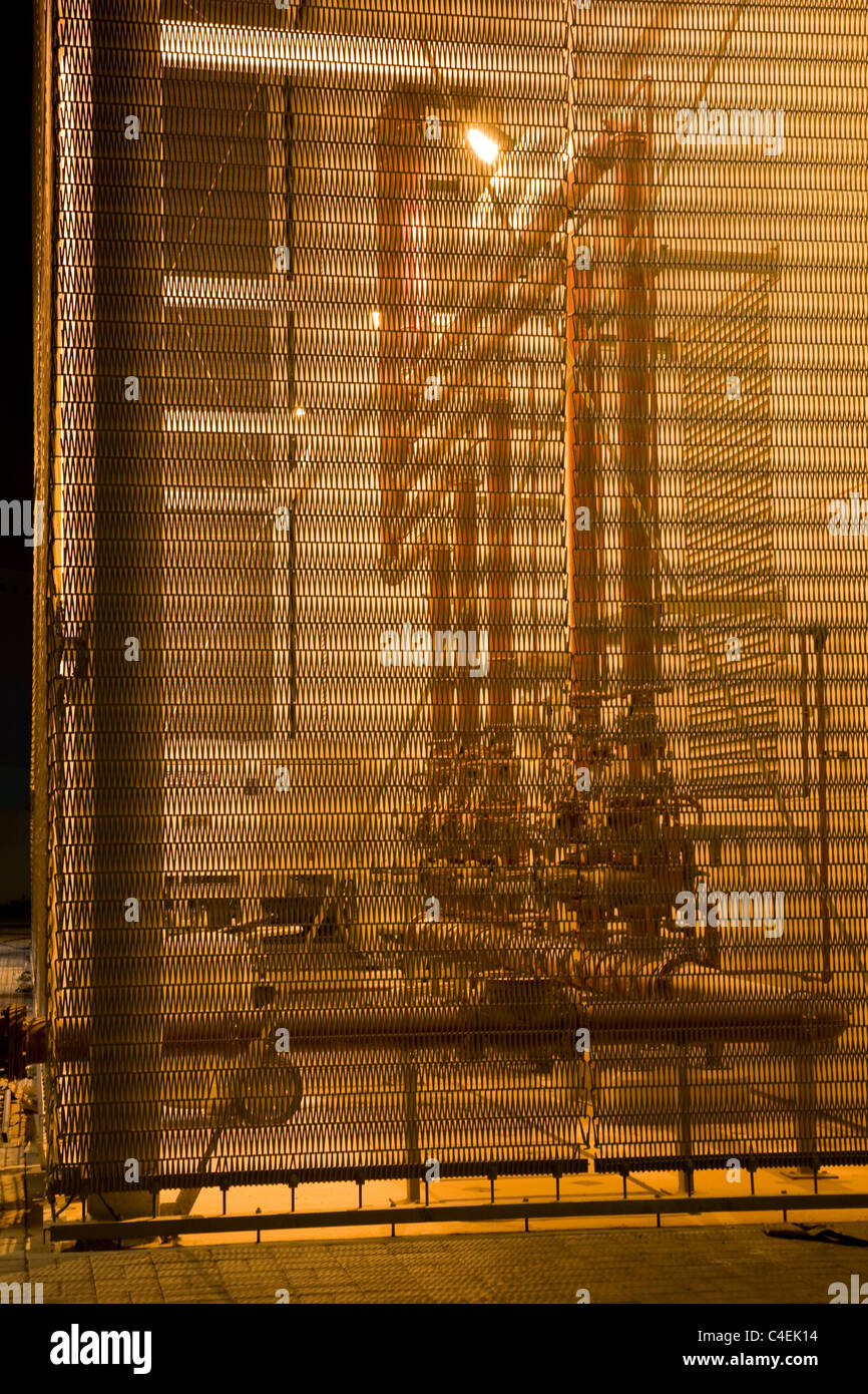Electricity Substation West Bay Doha Qatar Dusk Stock Photo - Alamy