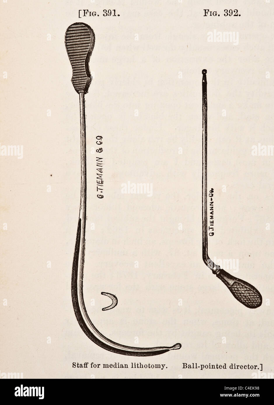 Antique Illustration of Surgical Tools and Medical Apparatus Stock ...