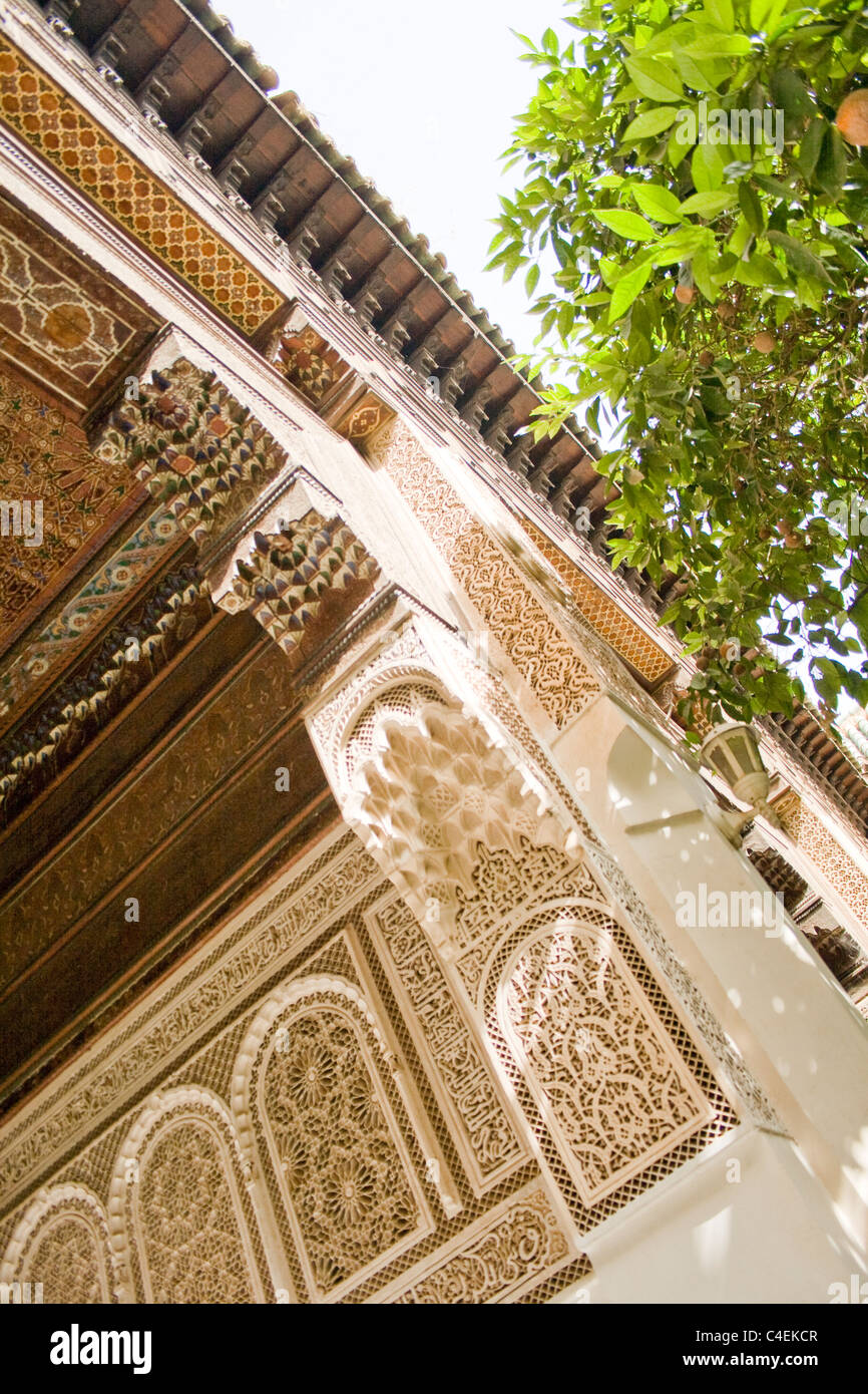 A moroccan building in the heart of Marrakesh Stock Photo - Alamy