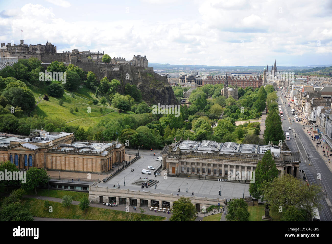 Playfair steps edinburgh hi-res stock photography and images - Alamy