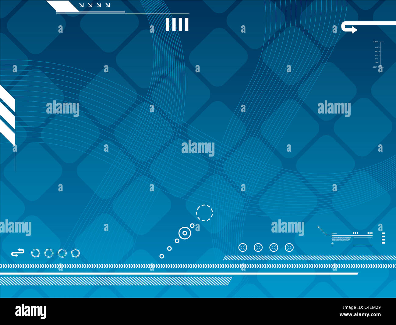 abstract background vector graphics created with technology Stock Photo ...