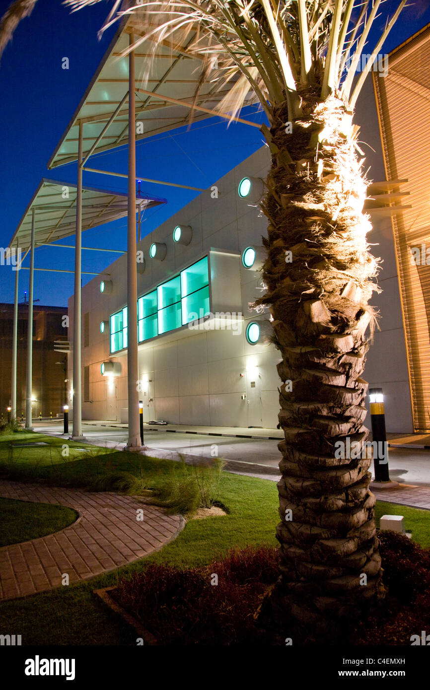 Electricity Substation West Bay Doha Qatar Dusk Stock Photo - Alamy