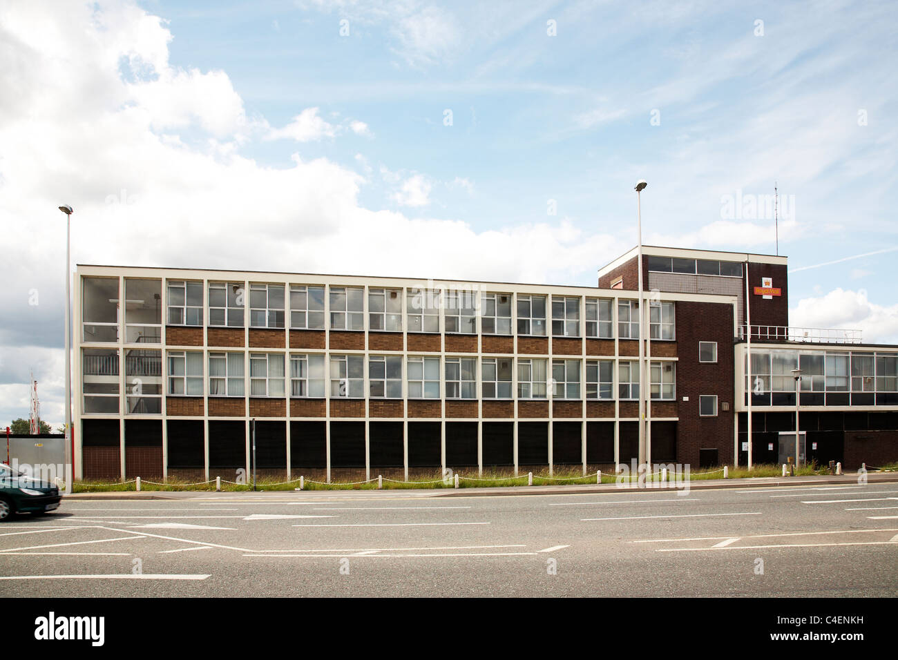Closed down Royal Mail sorting depot in Crewe Cheshire UK Stock Photo ...