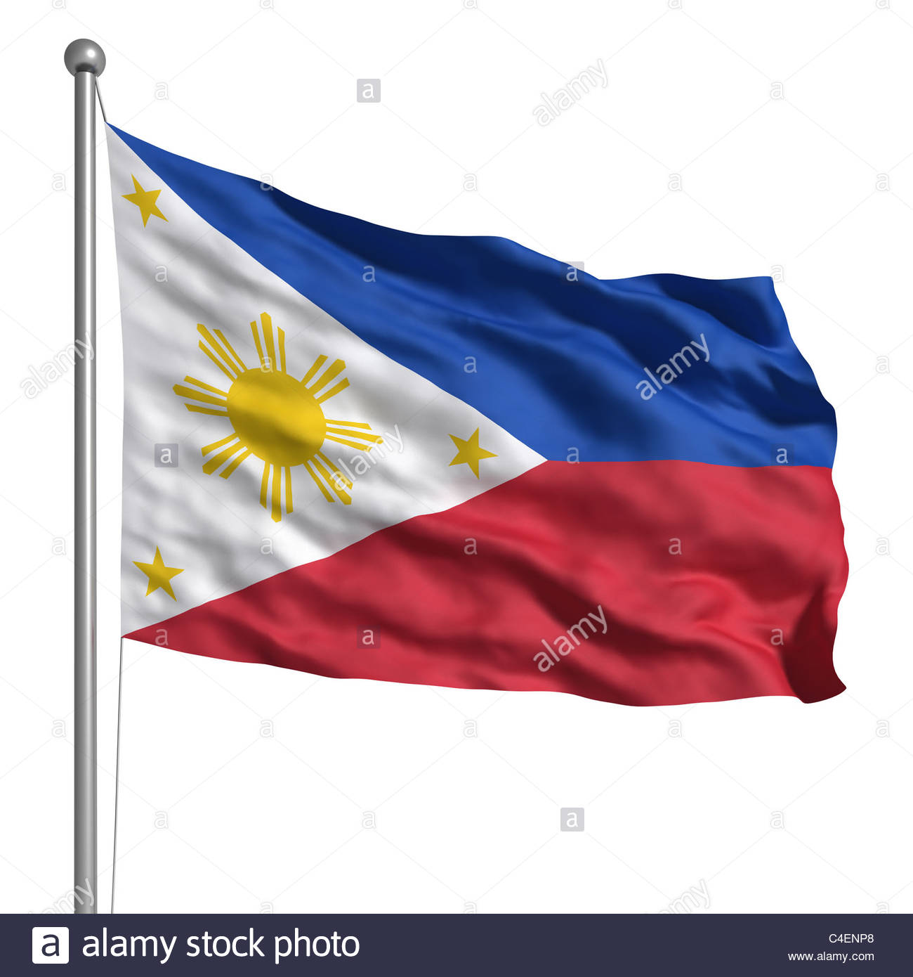 Philippines Flag Cut Out Stock Images & Pictures - Alamy