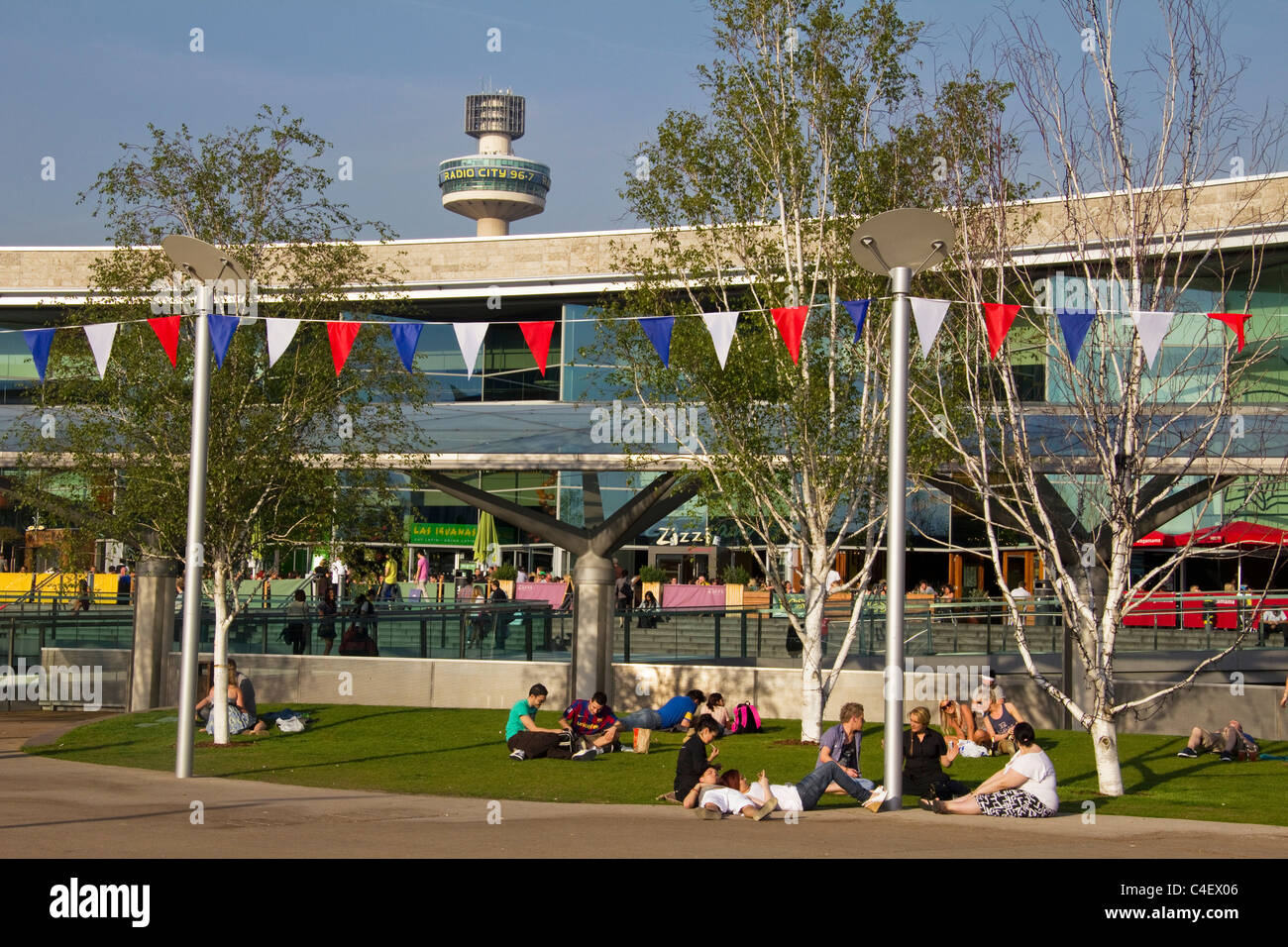 "Liverpool ONE" shopping Centre, Liverpool, Merseyside, England Stock ...
